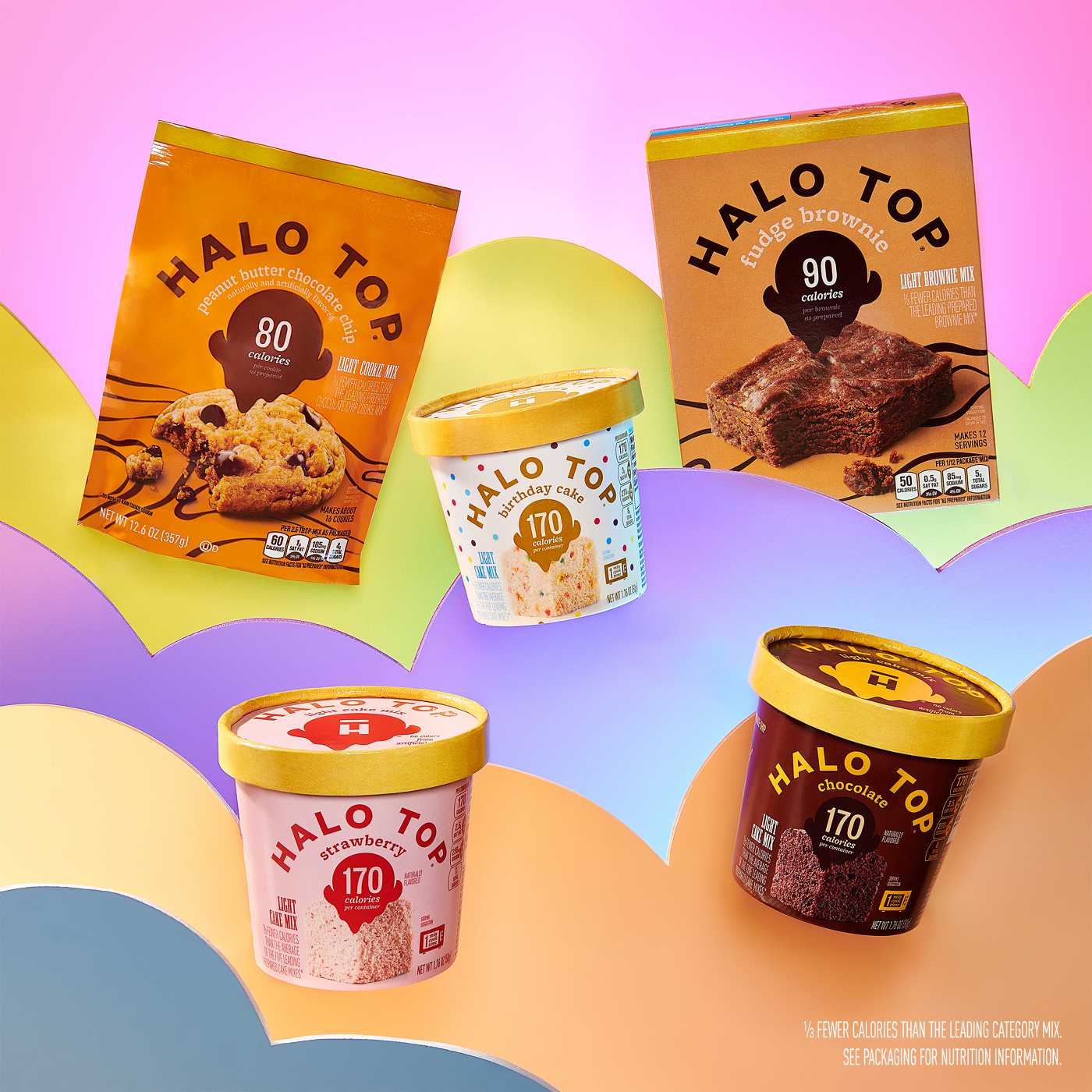 Halo Top Single Serve Light Cake Mix - Birthday Cake - Shop Baking ...