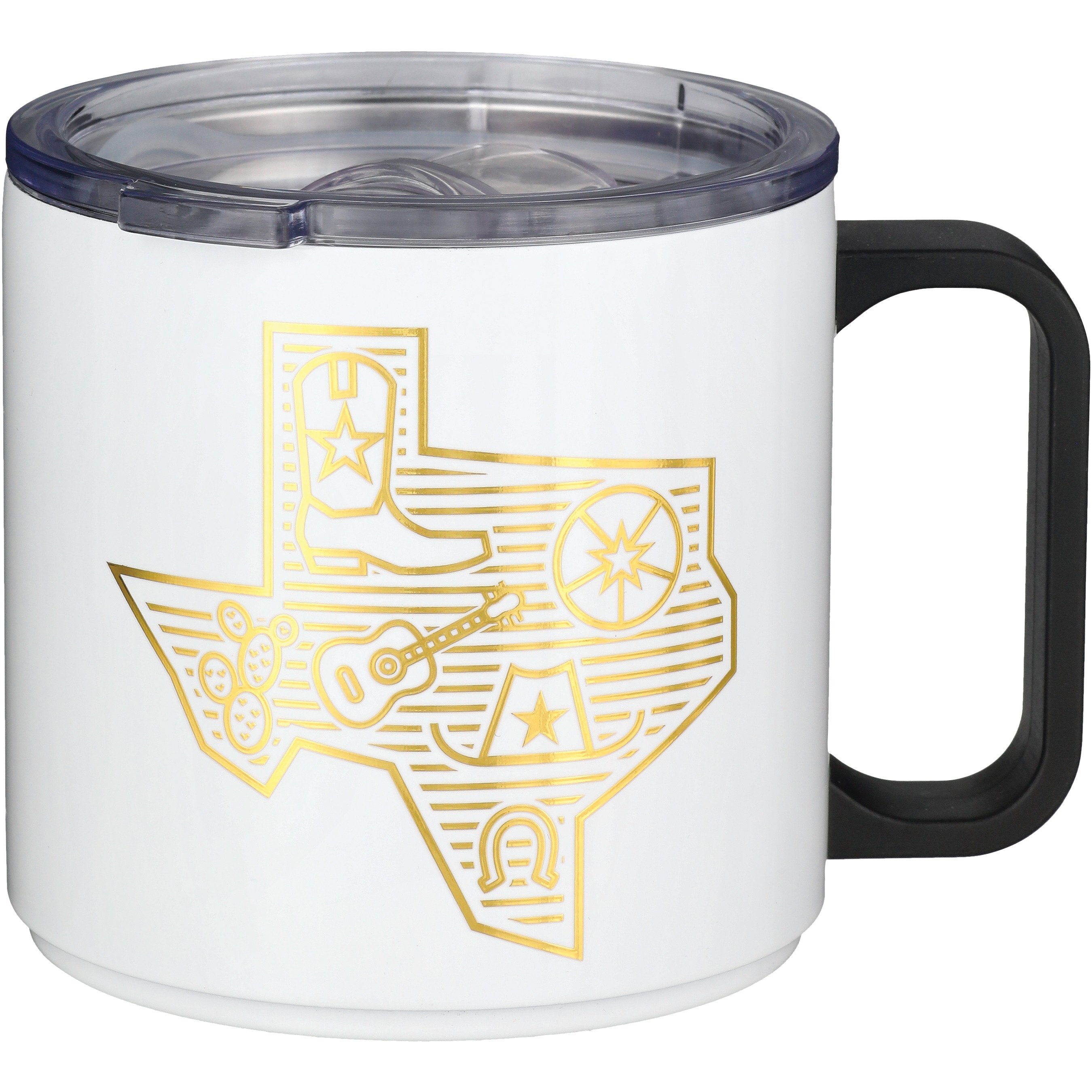 Texas State Of Mind All Things Texas Stainless Steel Mug with Handle ...