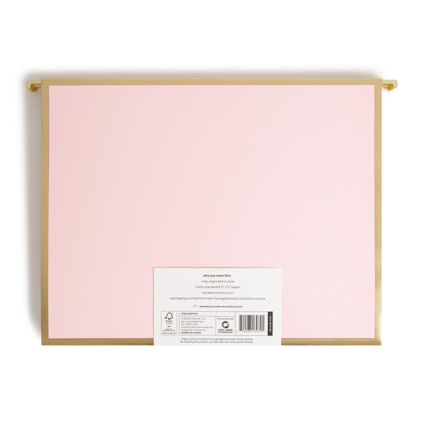 U Brands Assorted Hanging File Folders - Classic, 6 pk - Shop Folders ...