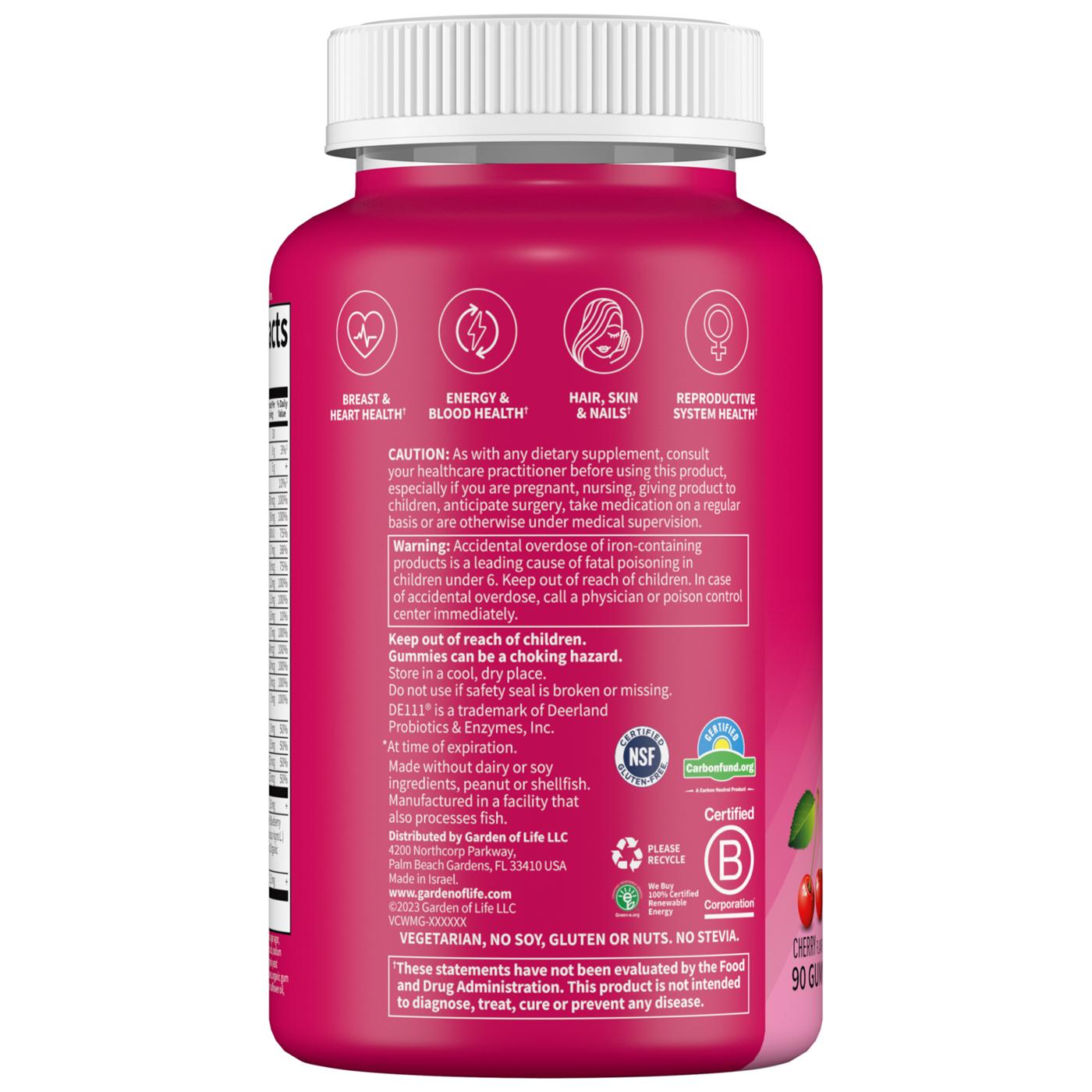 Garden of Life Vitamin Code Women's Multi Gummies - Cherry - Shop Herbs ...