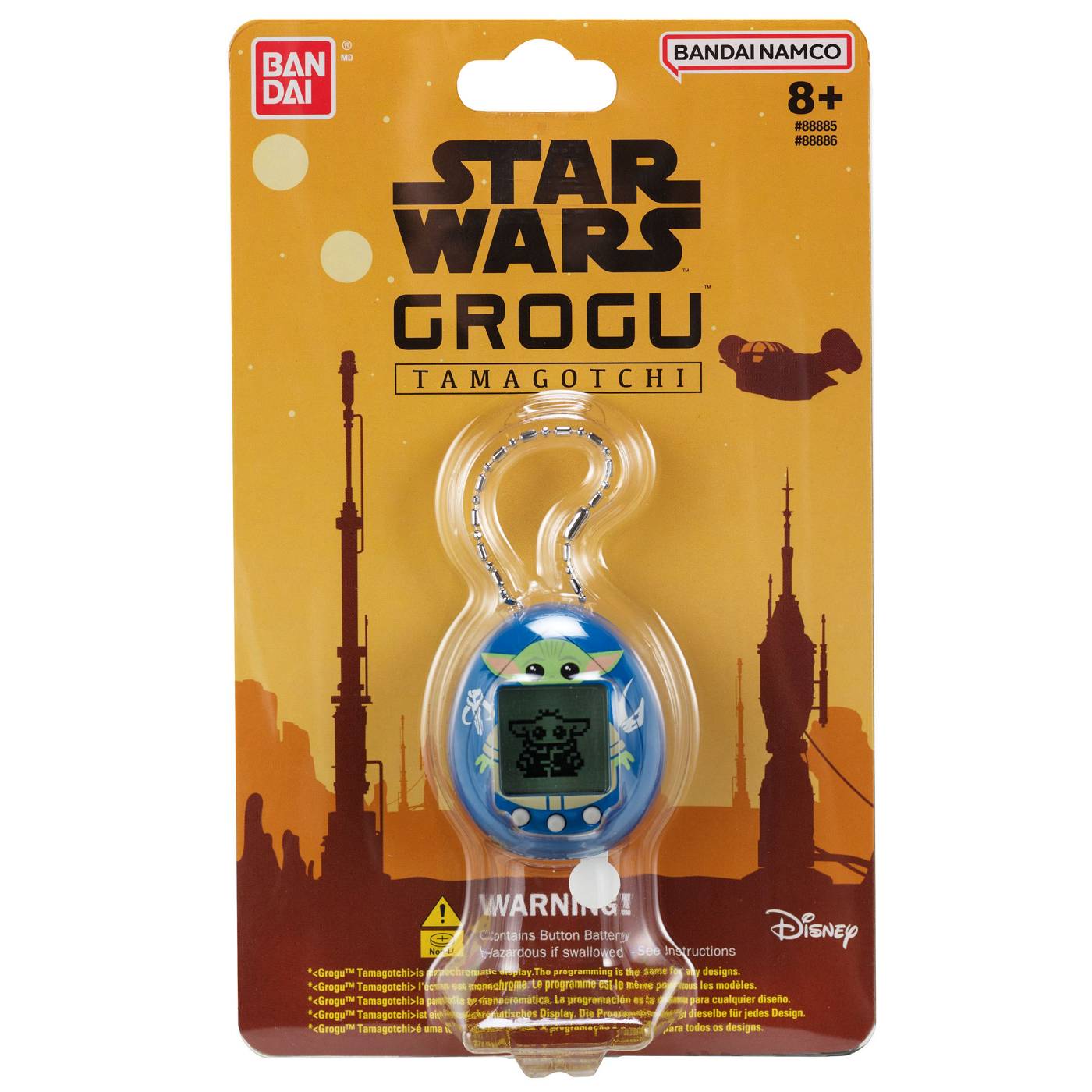 Bandai America Disney Star Wars Grogu Tamagotchi Nano with Chain - Shop ...
