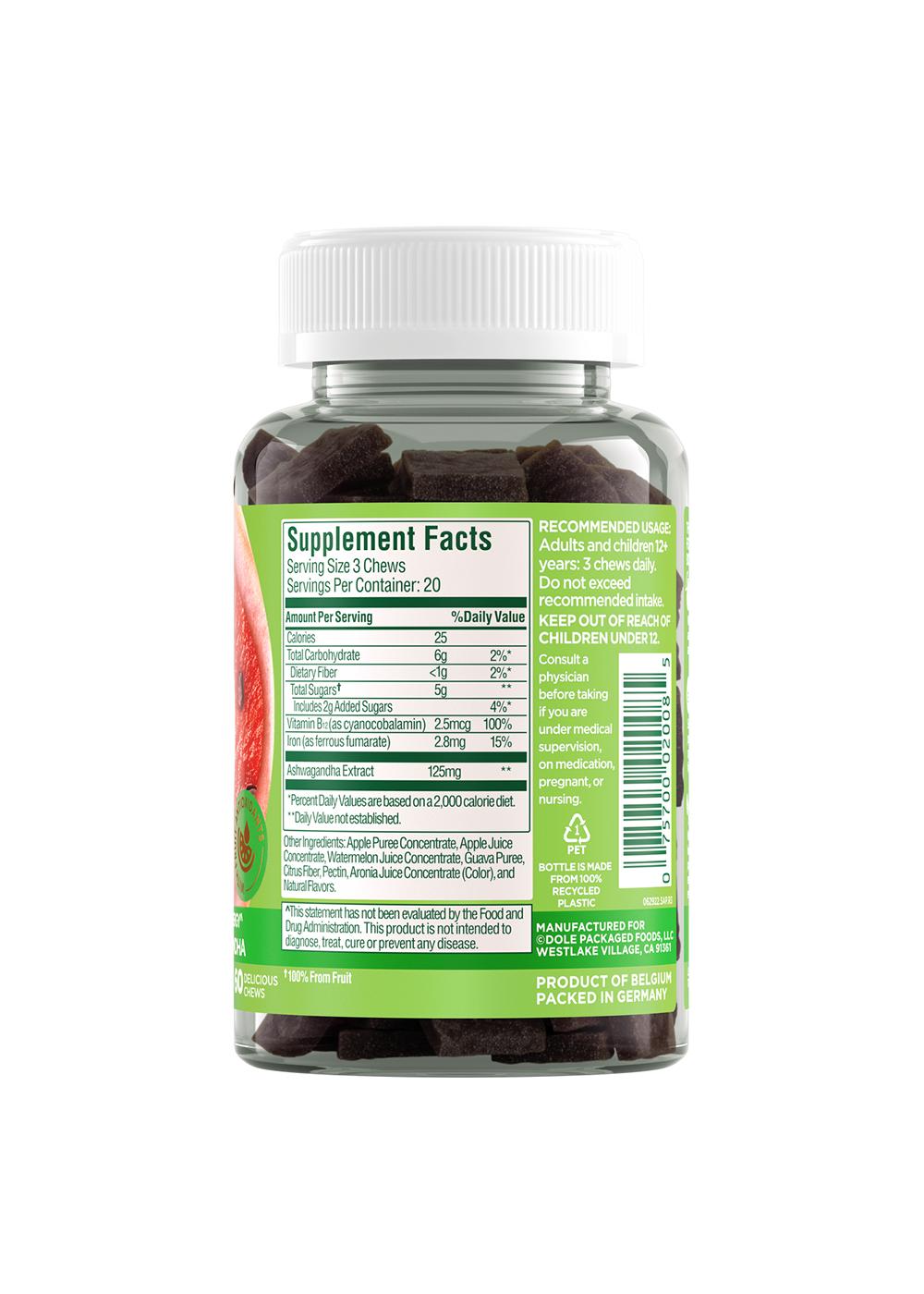 The Secret Nature of Fruit Energy Vitamin Chews - Watermelon Guava ...