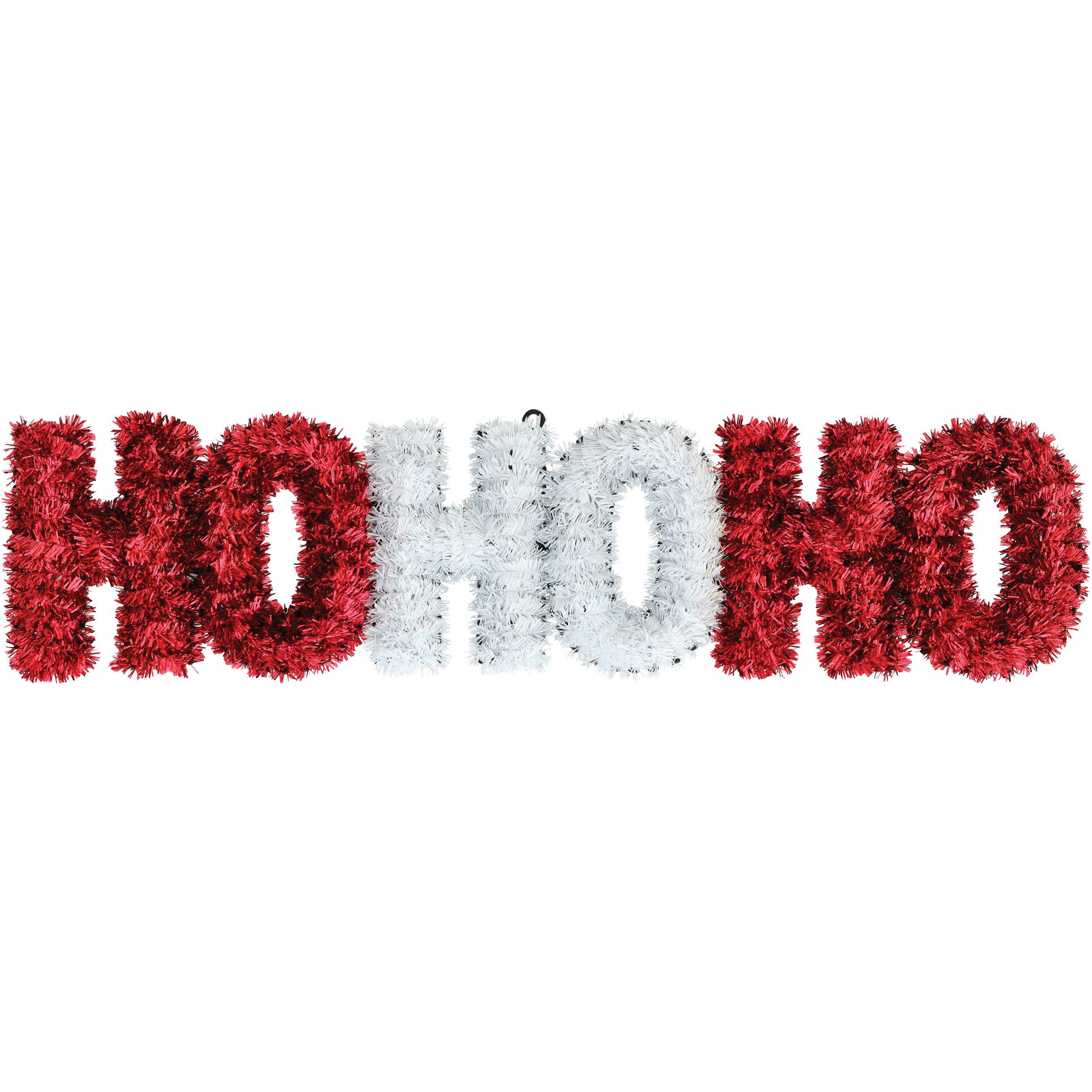 FC Young Tinsel HoHoHo Christmas Decor - Shop Seasonal decor at H-E-B