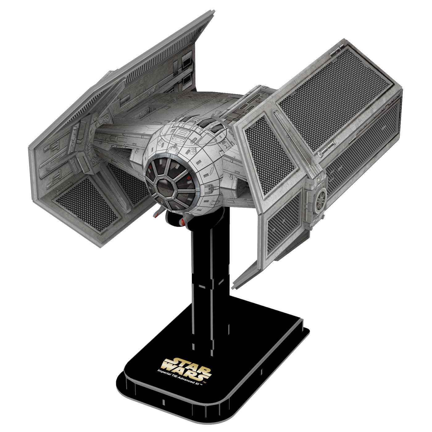 4D Puzzle Disney Star Wars Imperial TIE Advanced X1 Paper Model Kit ...