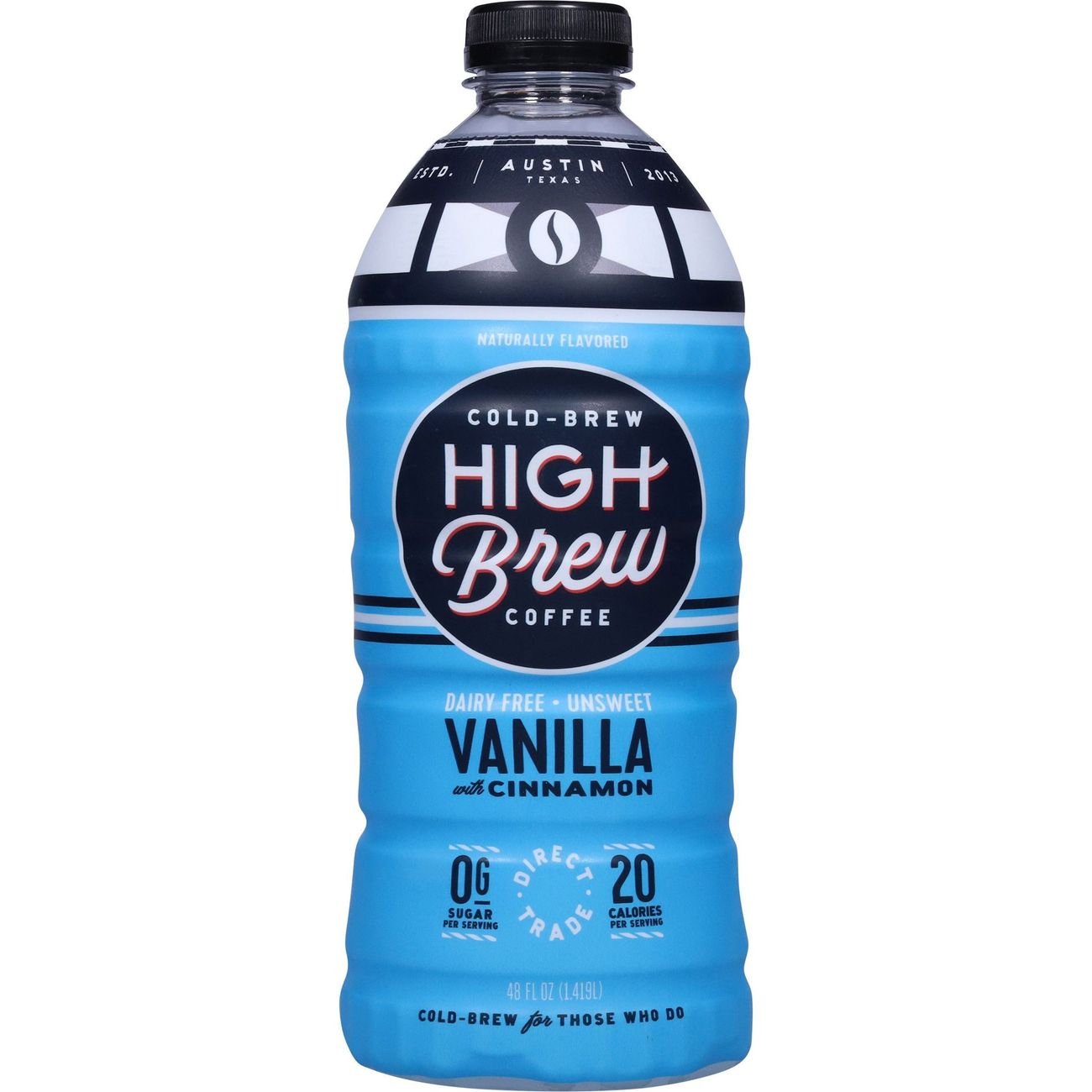 High Brew Cold Brew Coffee - Unsweetened Vanilla & Cinnamon - Shop ...