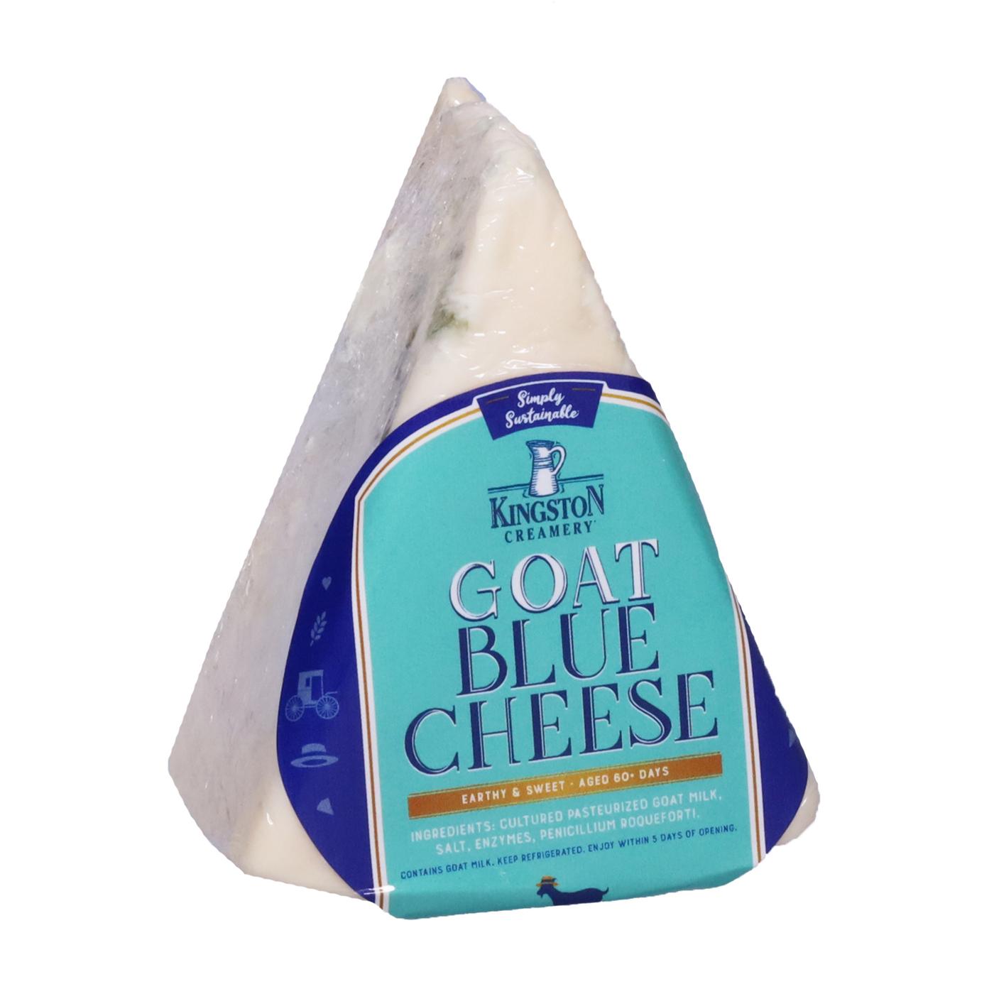 Kingston Creamery Goat Blue Cheese - Shop Cheese at H-E-B