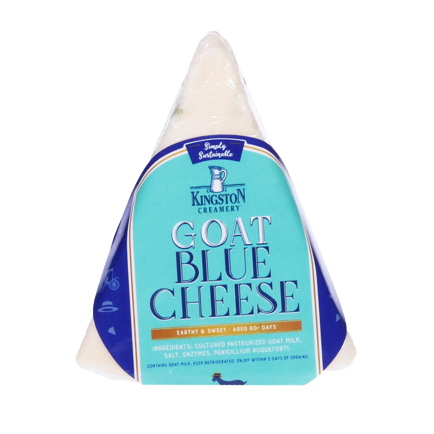 Kingston Creamery Goat Blue Cheese - Shop Cheese at H-E-B