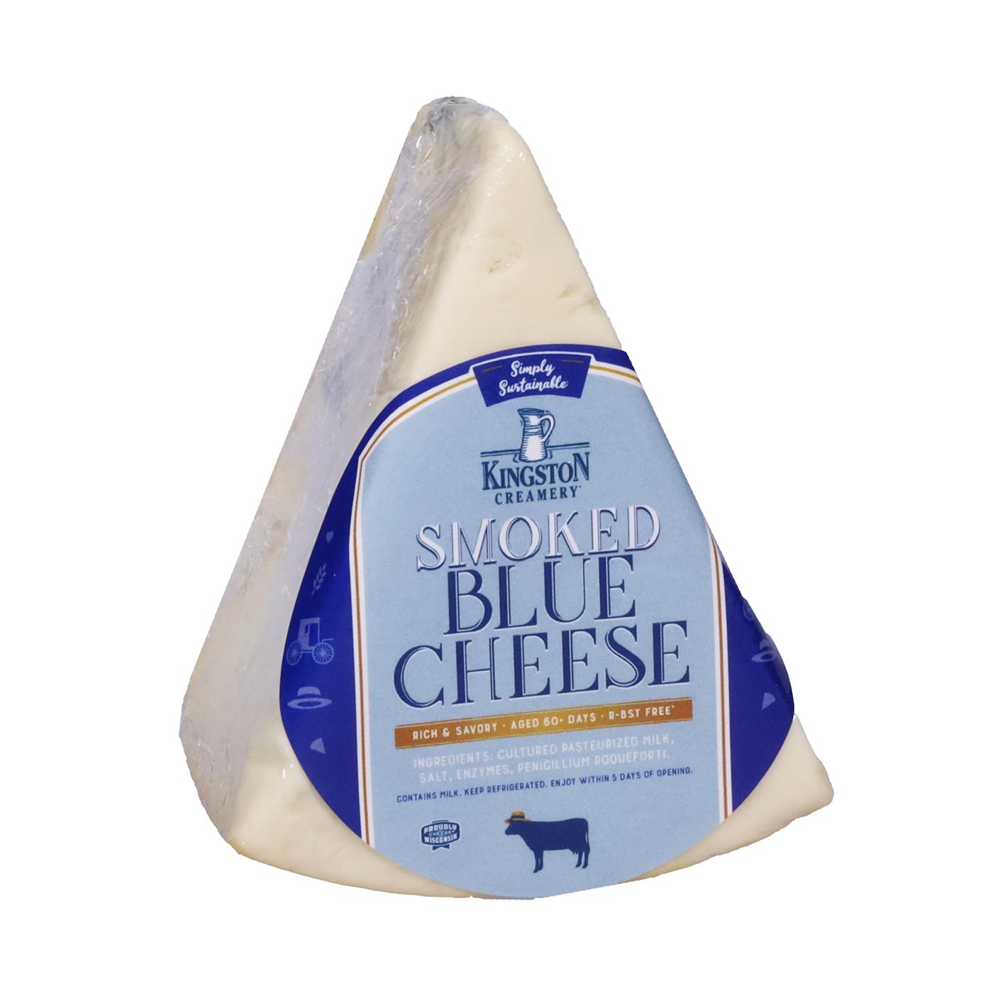 Kingston Creamery Smoked Blue Cheese - Shop Cheese at H-E-B