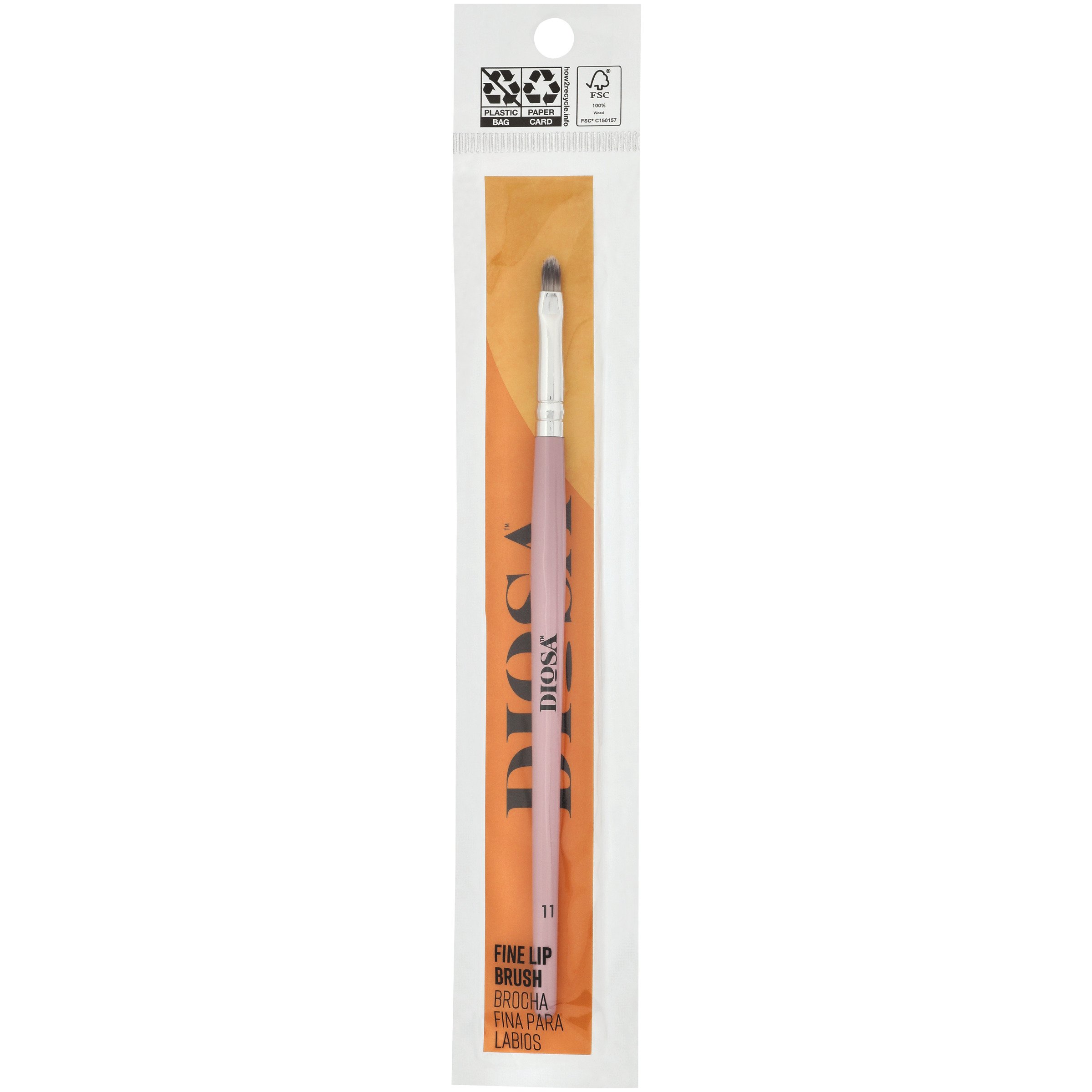 Diosa Fine Lip Brush - 11 - Shop Brushes at H-E-B