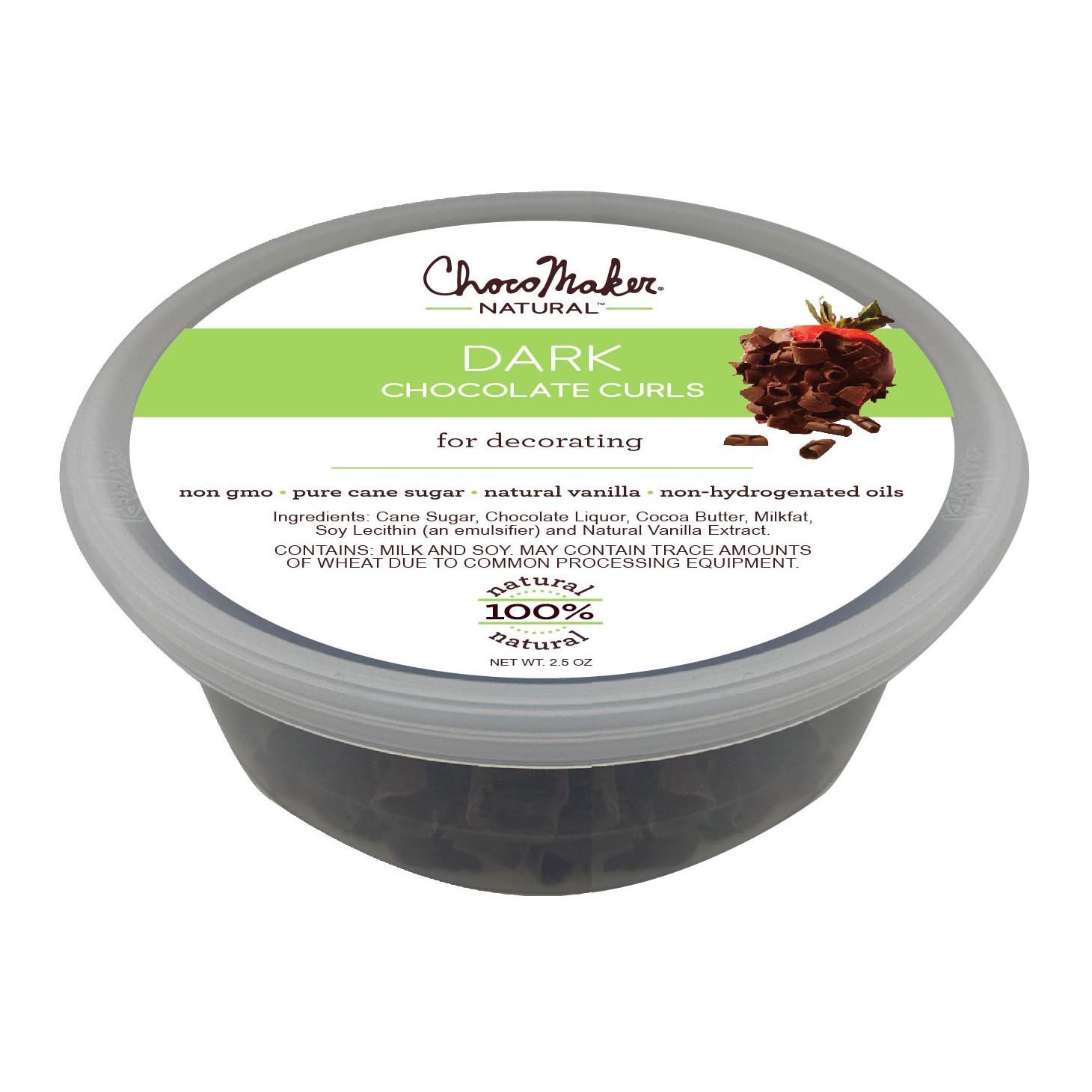 ChocoMaker Dark Chocolate Curls for Decorating - Shop Baking chocolate ...