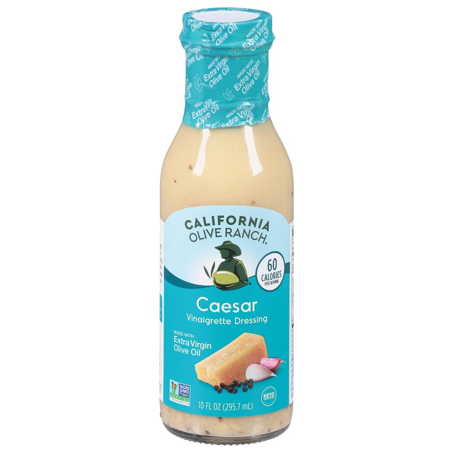 California Olive Ranch Caesar Vinaigrette Dressing - Shop Salad ...