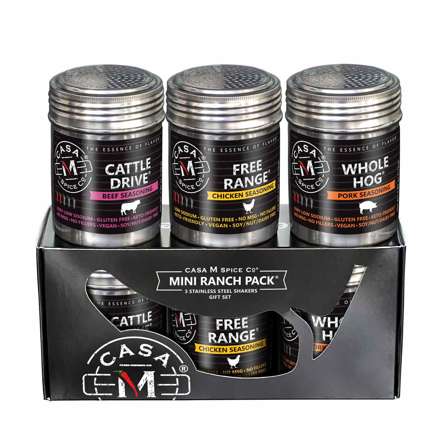 Casa M Spice Low Sodium Seasoning Mini Ranch Pack - Shop Spice mixes at ...