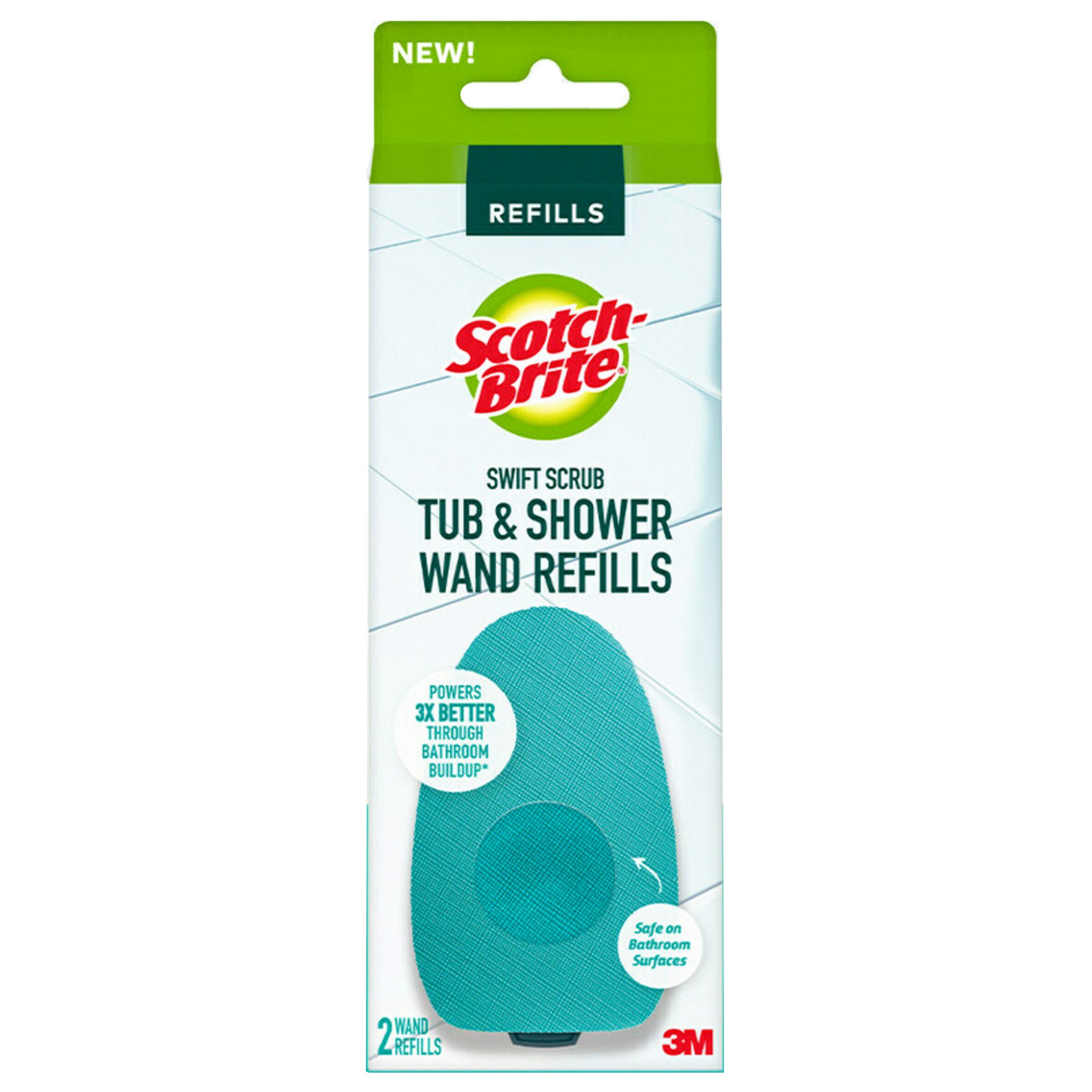 Scotch-Brite Swift Scrub Tub & Shower Wand Refills - Shop Sponges ...