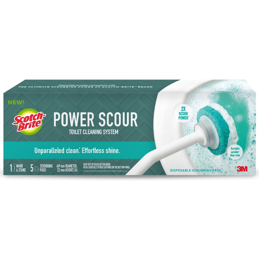 Scotch-Brite Power Scour Toilet Cleaning System - Shop Brushes at H-E-B