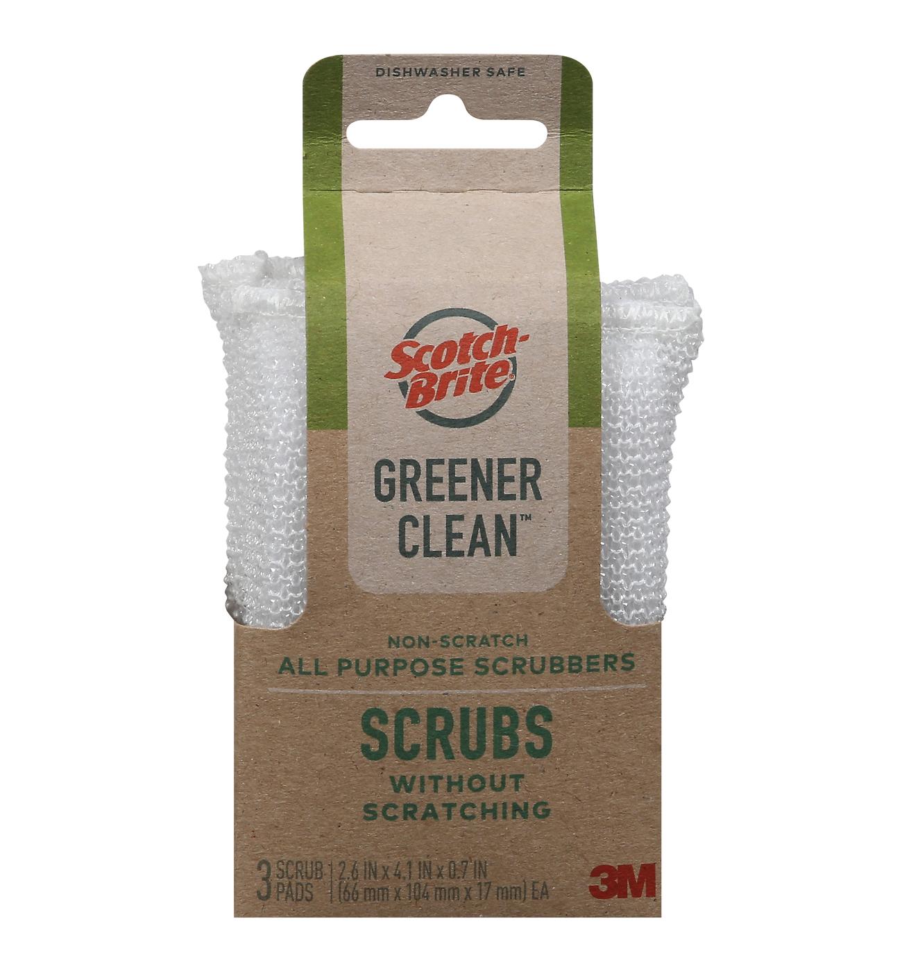 Scotch-Brite Greener Clean Non Scratch All Purpose Scrubber - Shop ...