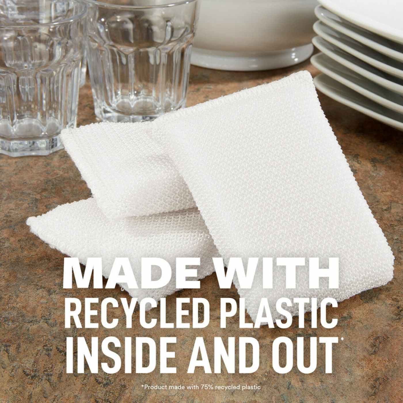 Scotch-Brite Greener Clean Non Scratch All Purpose Scrubber - Shop ...