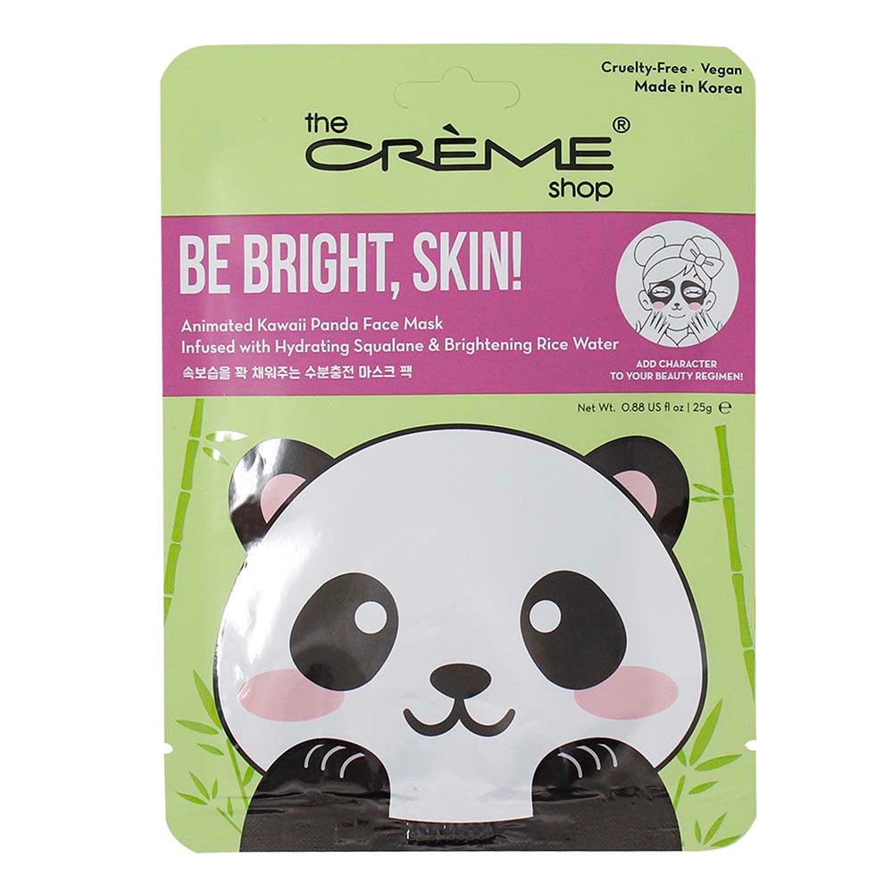 The Crème Shop Be Bright, Skin! Animated Kawaii Panda Face Mask - Shop ...