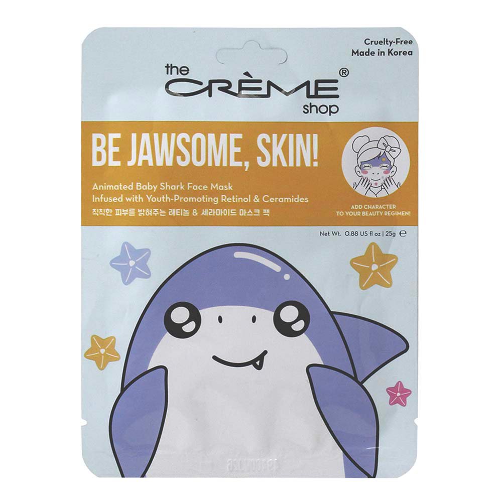 The Crème Shop Be Jawsome, Skin! Baby Shark Face Mask - Shop Facial ...