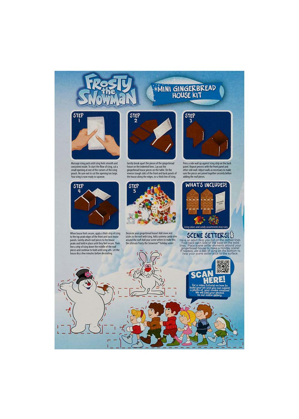 Cookies United Frosty The Snowman Mini Christmas Gingerbread House Kit ...