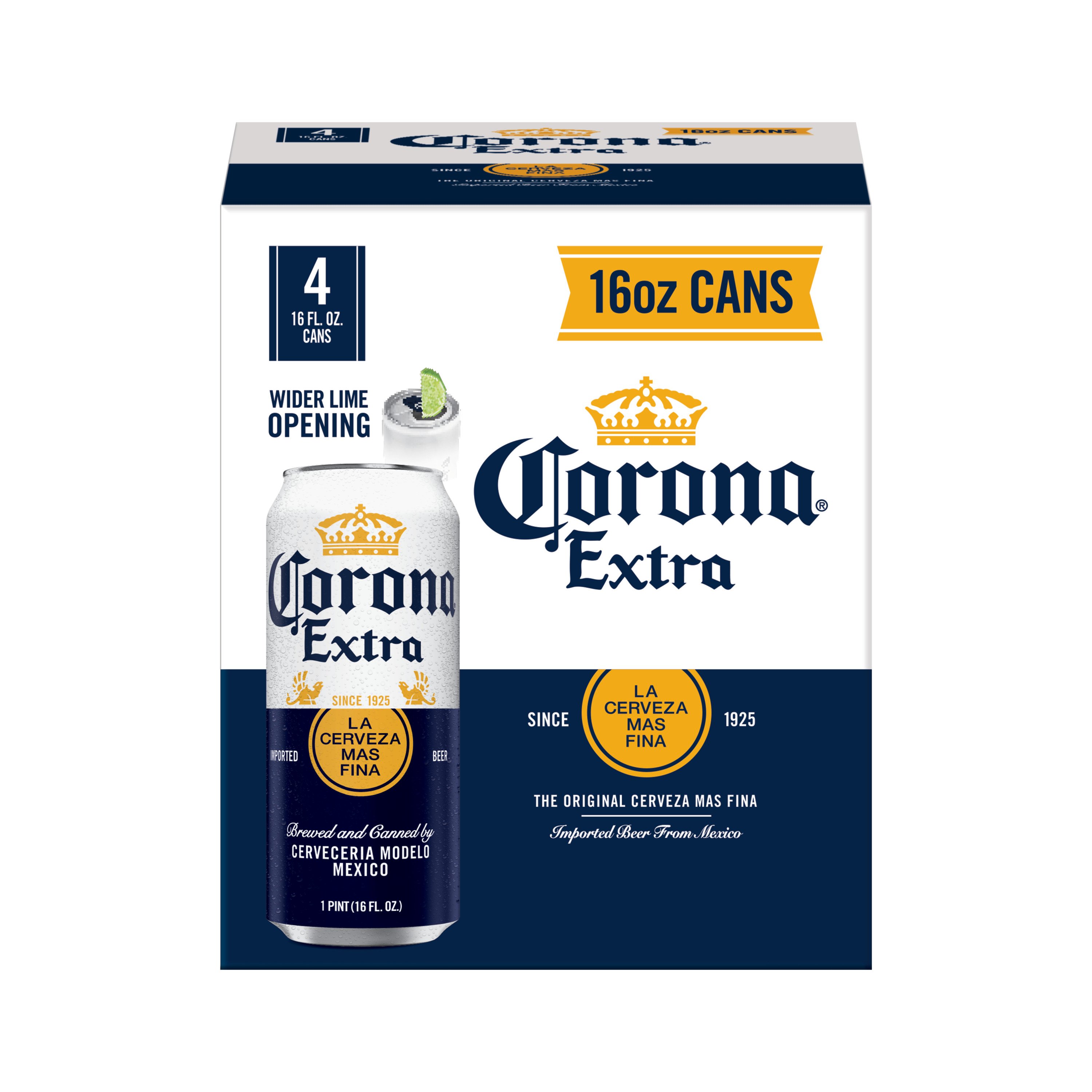 Corona Extra Mexican Lager Import Beer, 4 pk - Shop Beer at H-E-B