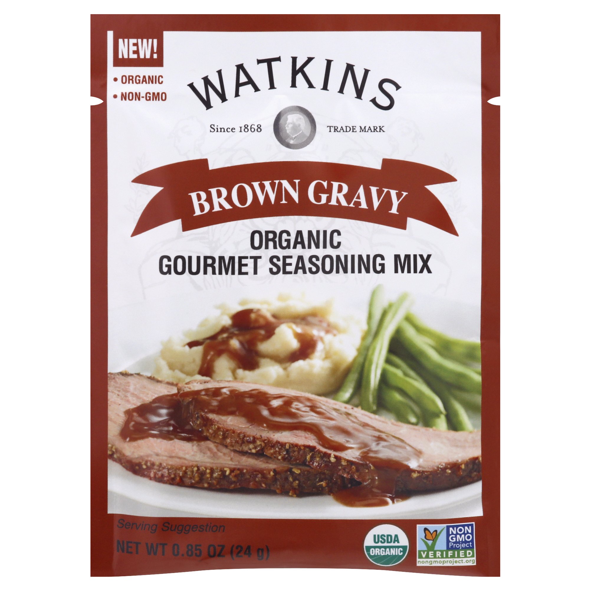 Watkins Organic Brown Gravy Mix - Shop Gravy at H-E-B