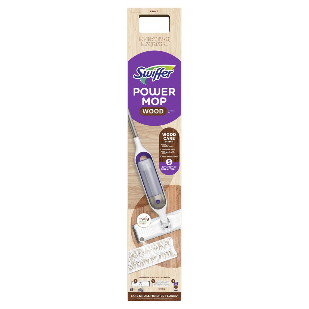 Swiffer Power Mop Wood Starter Kit - Shop Mops at H-E-B
