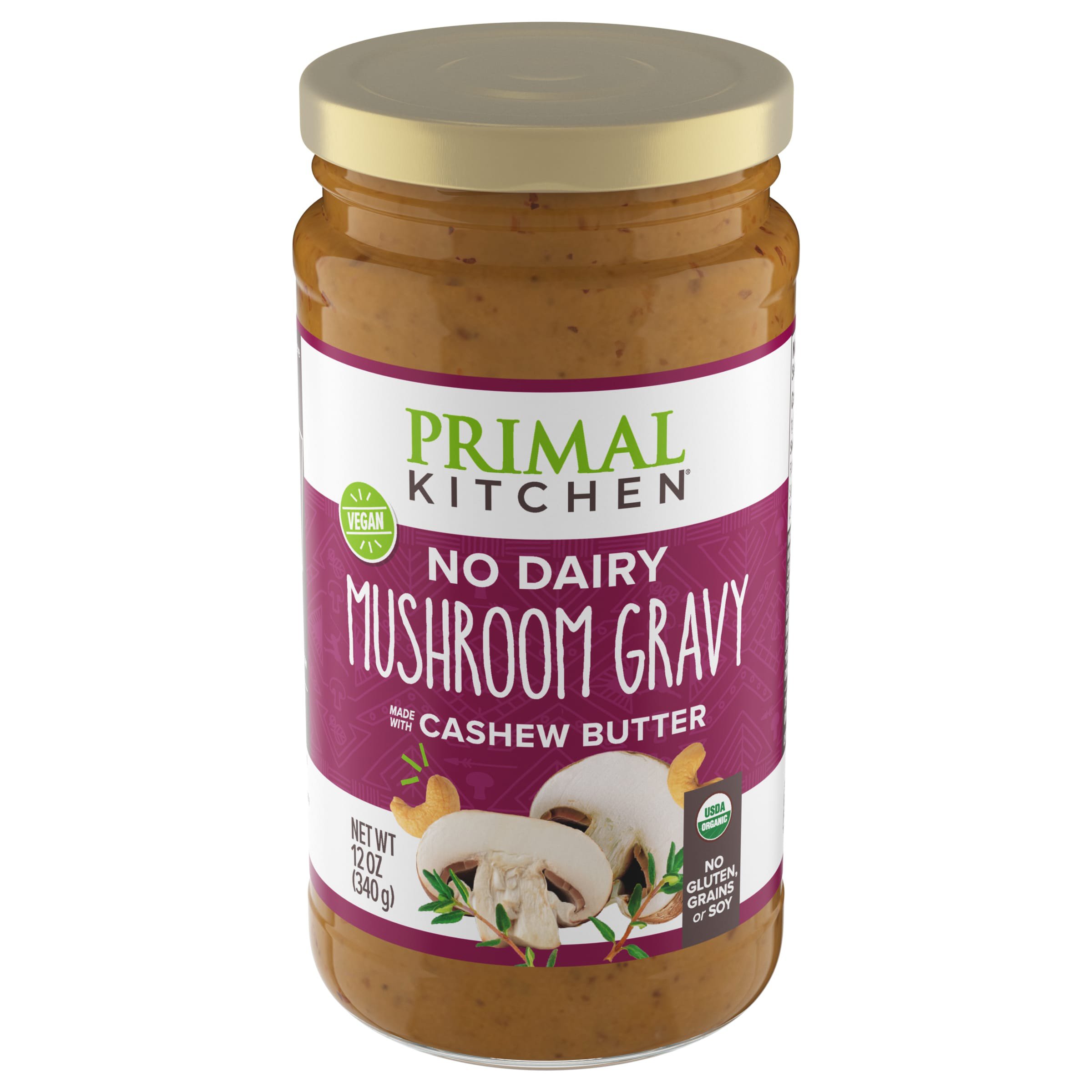Primal Kitchen Organic No Dairy Mushroom Gravy - Shop Gravy at H-E-B