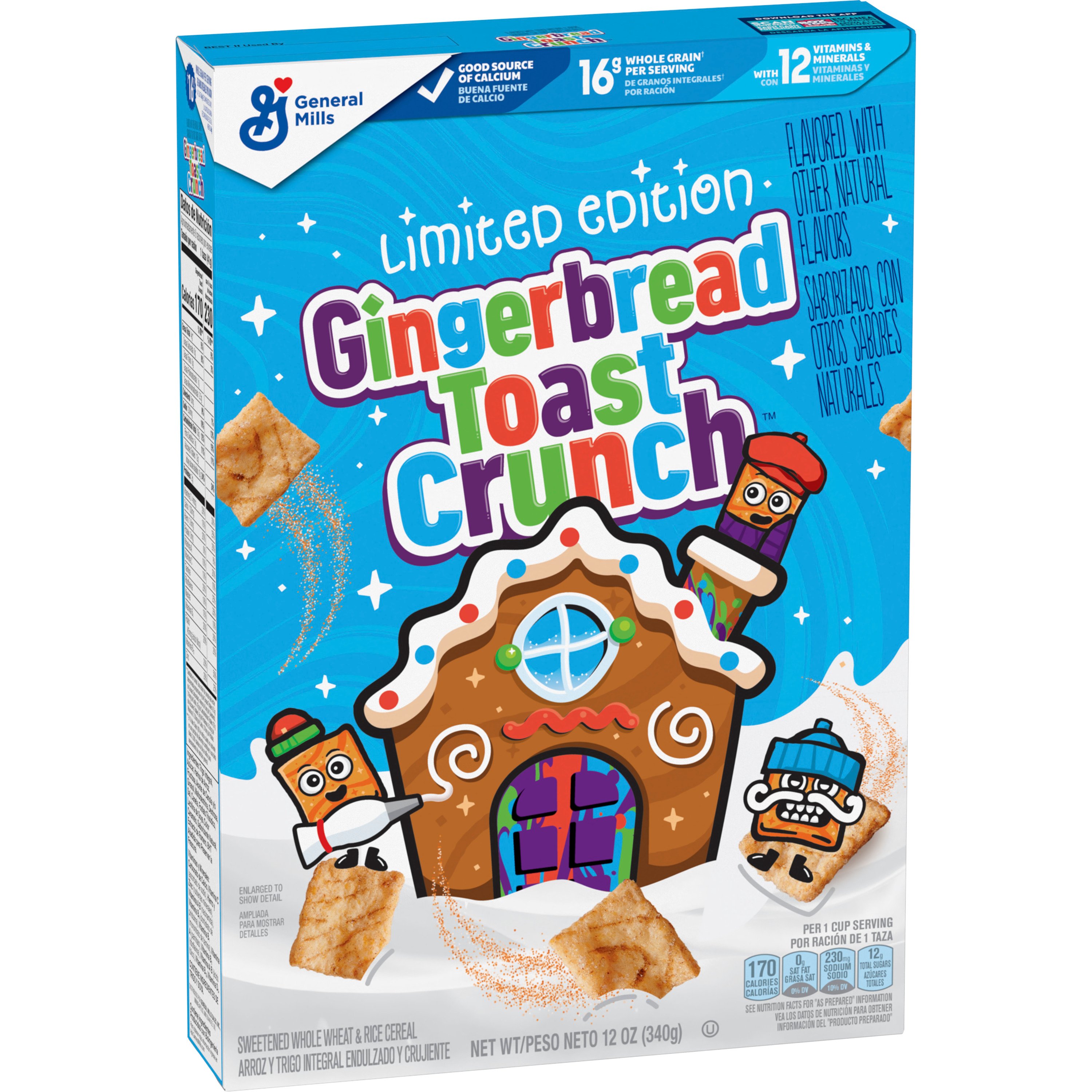 General Mills Gingerbread Toast Crunch Cereal - Shop Cereal at H-E-B