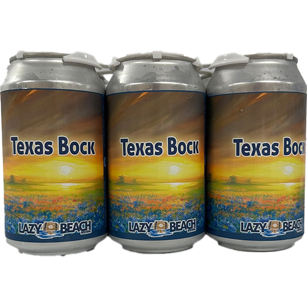 Lazy Beach Texas Bock Craft Beer 6 pk Cans - Shop Beer at H-E-B