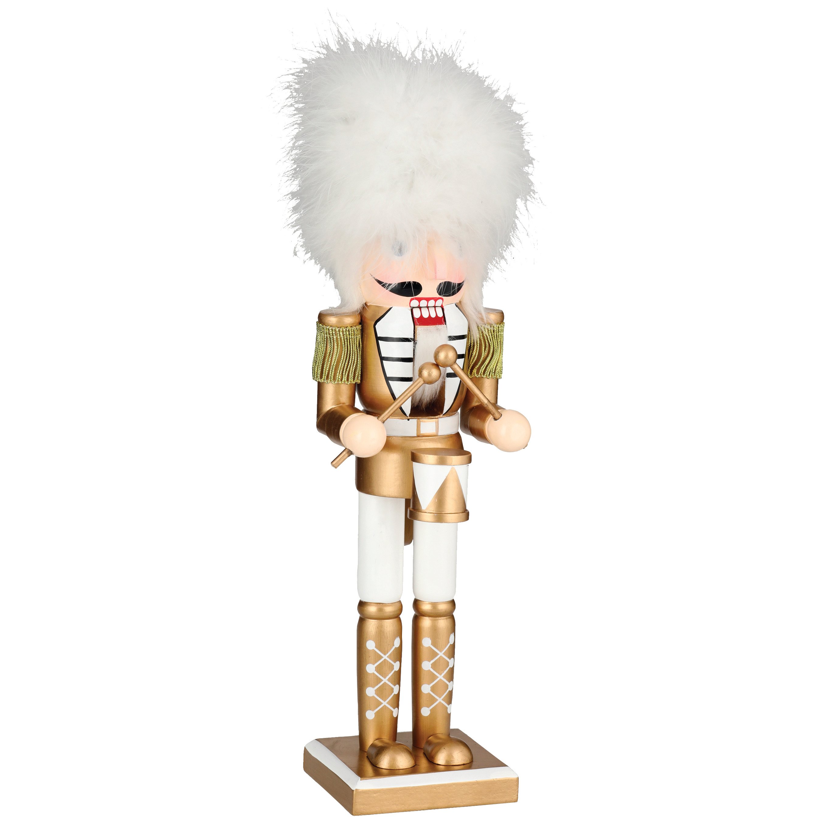 Destination Holiday Gold Drummer Christmas Nutcracker - Shop Seasonal ...