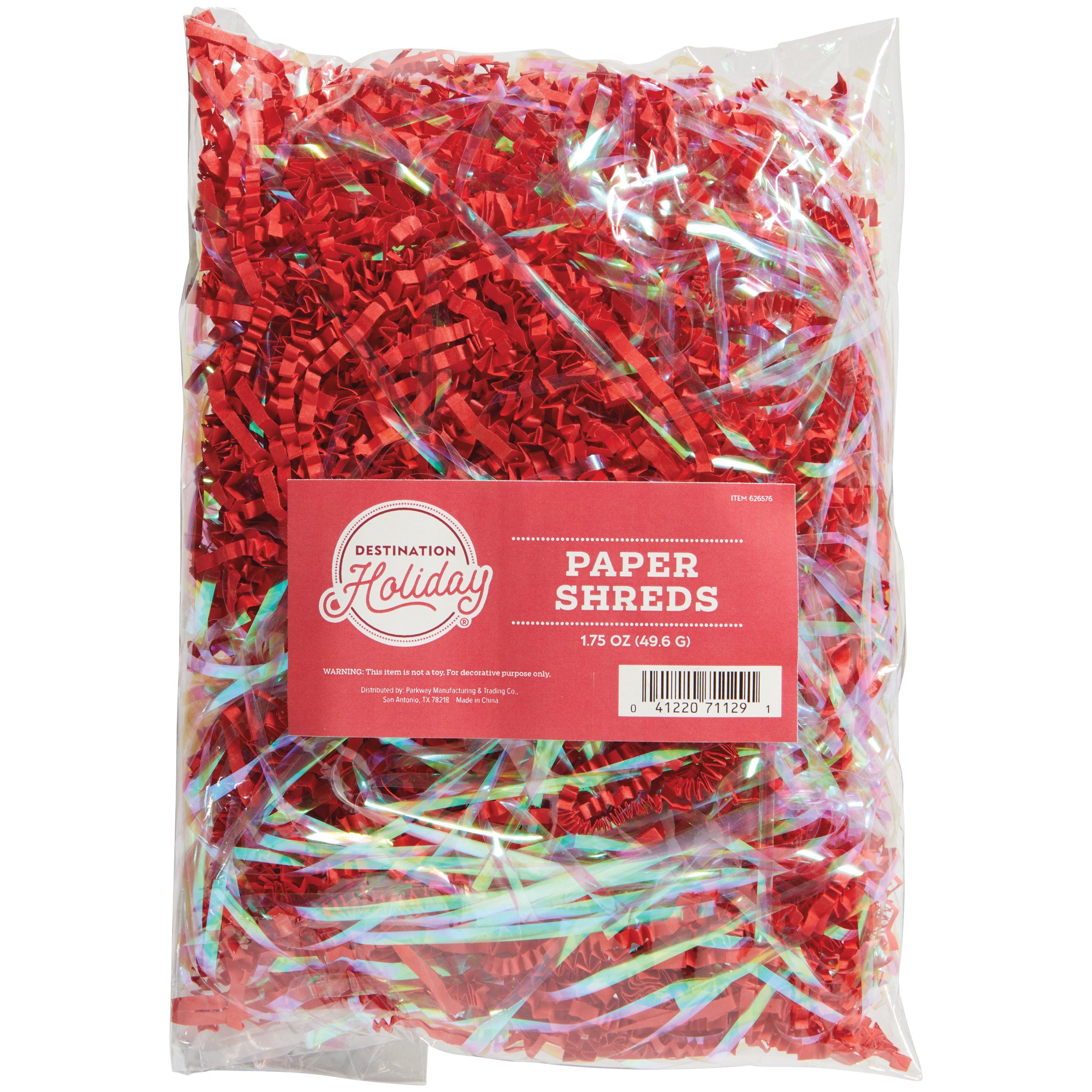 Destination Holiday Assorted Paper Shreds - Shop Party decor at H-E-B