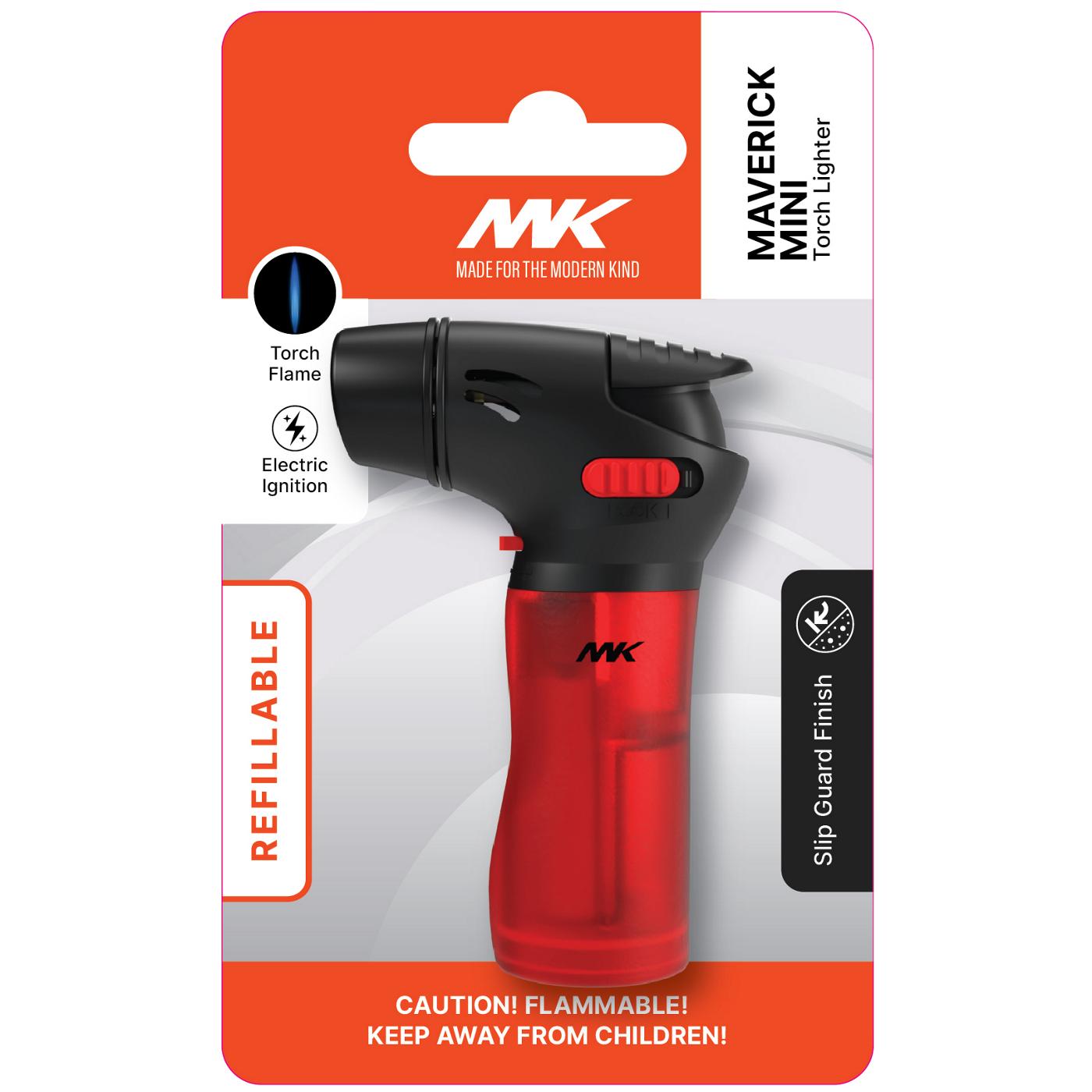 MK Lighter Maverick Mini Torch Lighter - Assorted - Shop Lighters ...