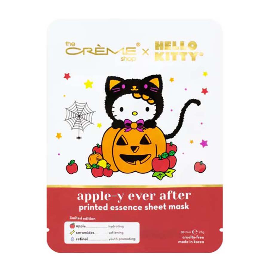 The Crème Shop x Hello Kitty Sheet Masks - Apple-y Ever After - Shop ...