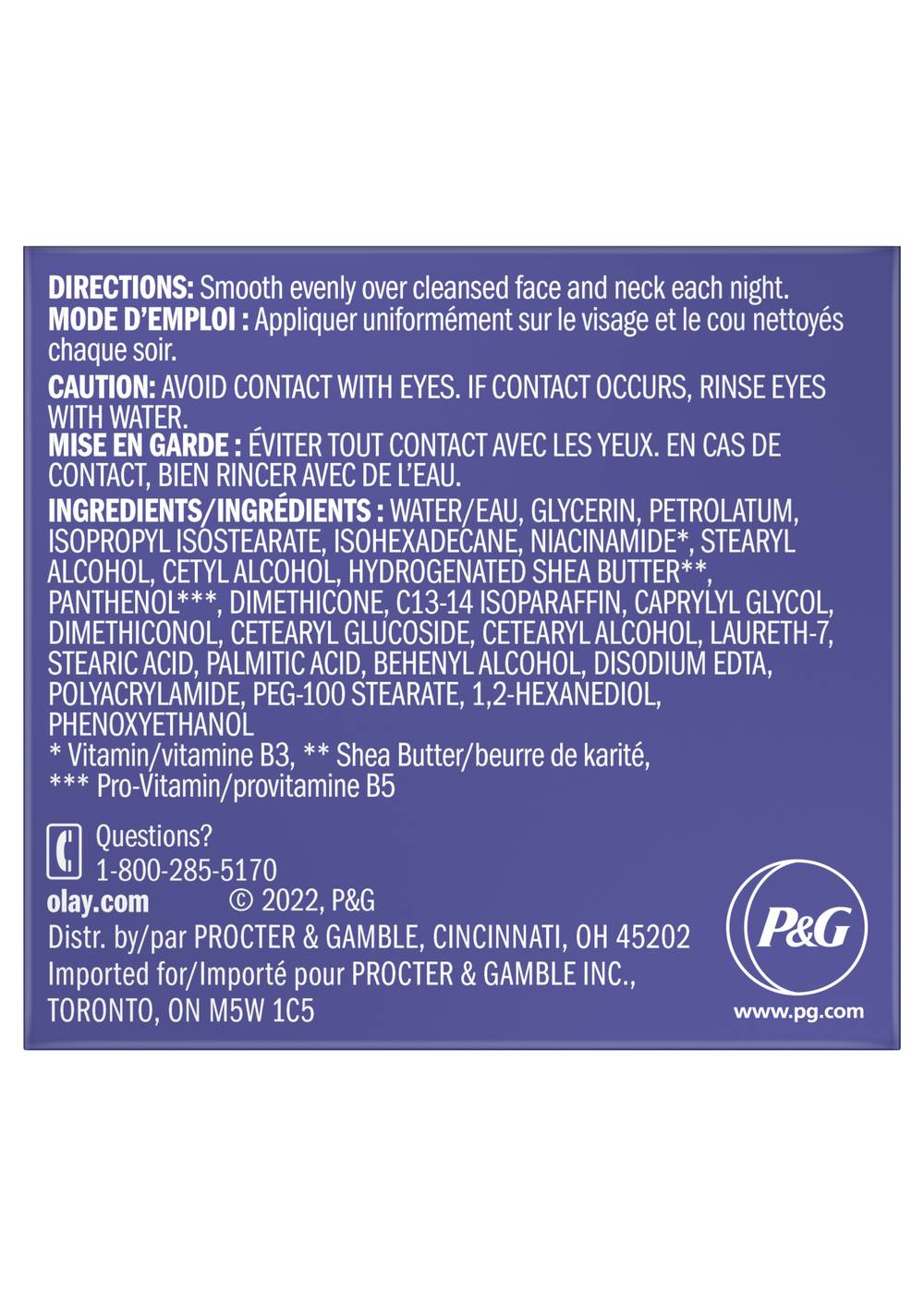 Olay Deep Moisture Slugging Mask with Shea Butter - Shop Facial masks ...