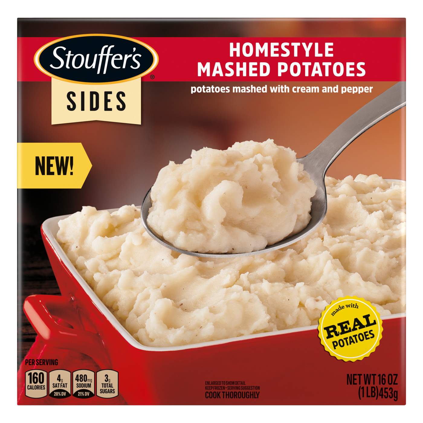 Stouffer's Sides Homestyle Mashed Potatoes - Shop Entrees & sides at H-E-B