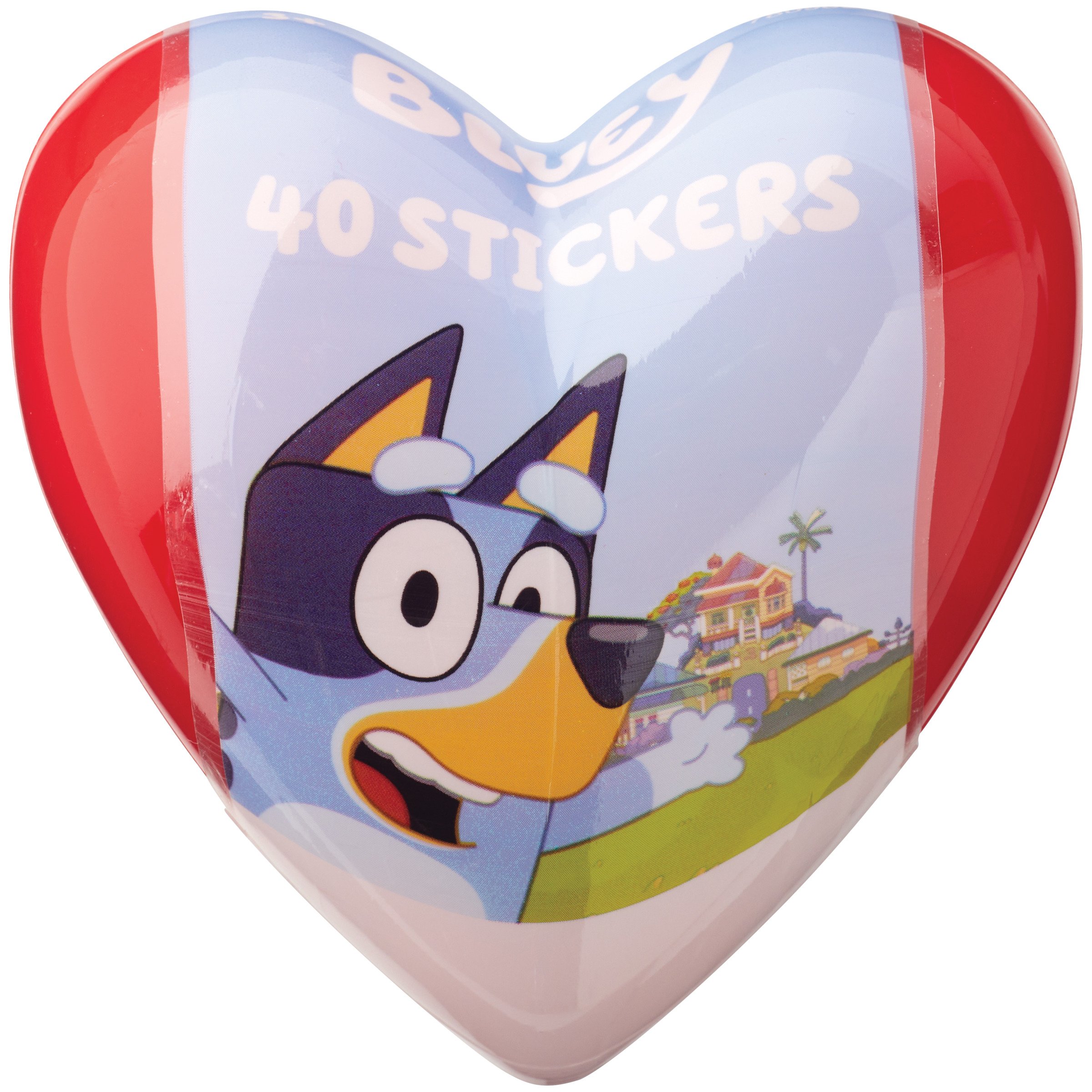 Paper Magic Bluey Sticker & Tattoo Heart - Shop Seasonal Decor at H-E-B
