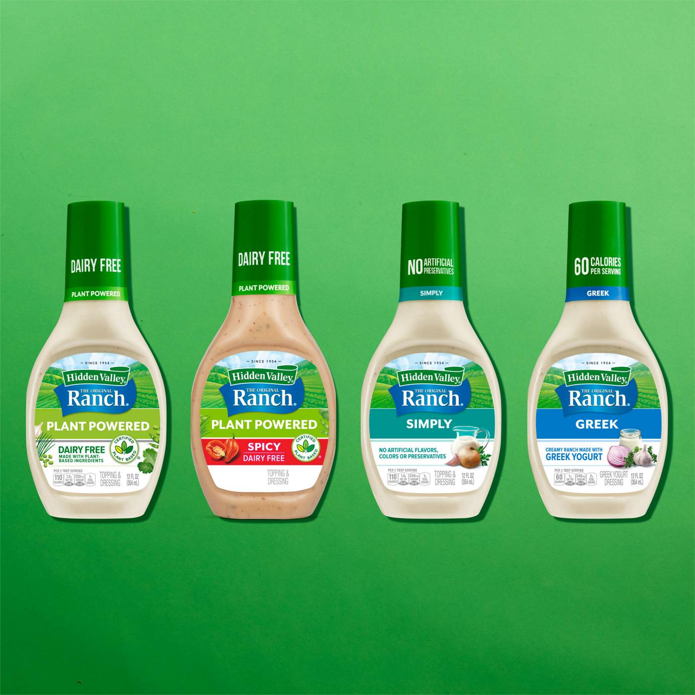 Hidden Valley The Original Ranch Vegan Plant Powered Dairy Free Ranch ...