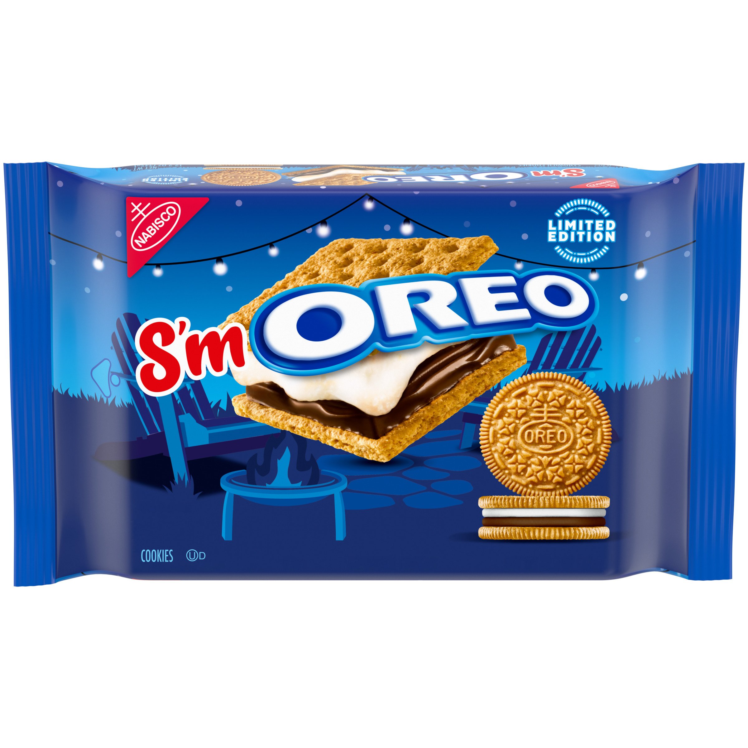 Nabisco Oreo S'mOREO Sandwich Cookies - Shop Cookies at H-E-B