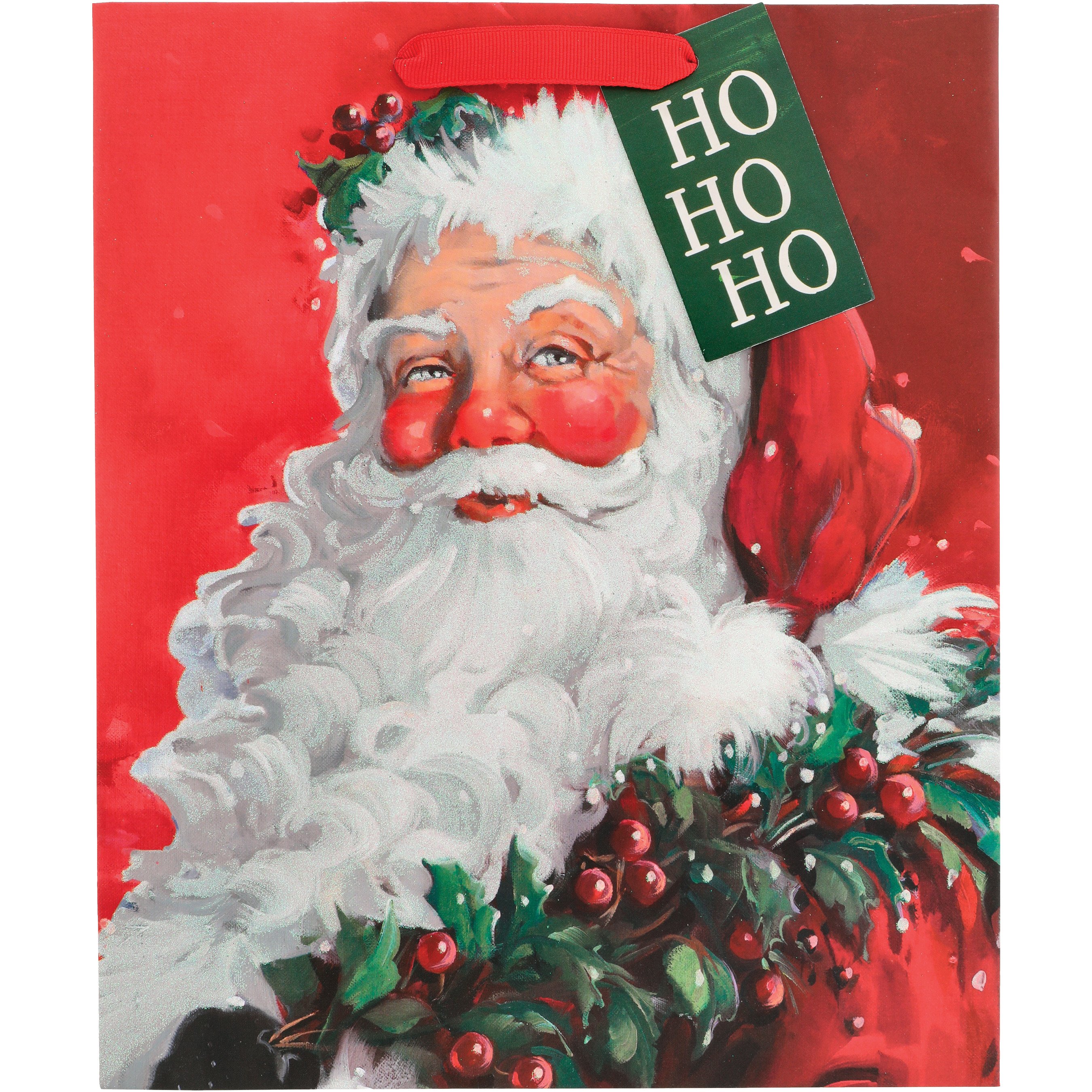 Destination Holiday Ho Ho Ho Santa Christmas Gift Bag - Large - Shop ...