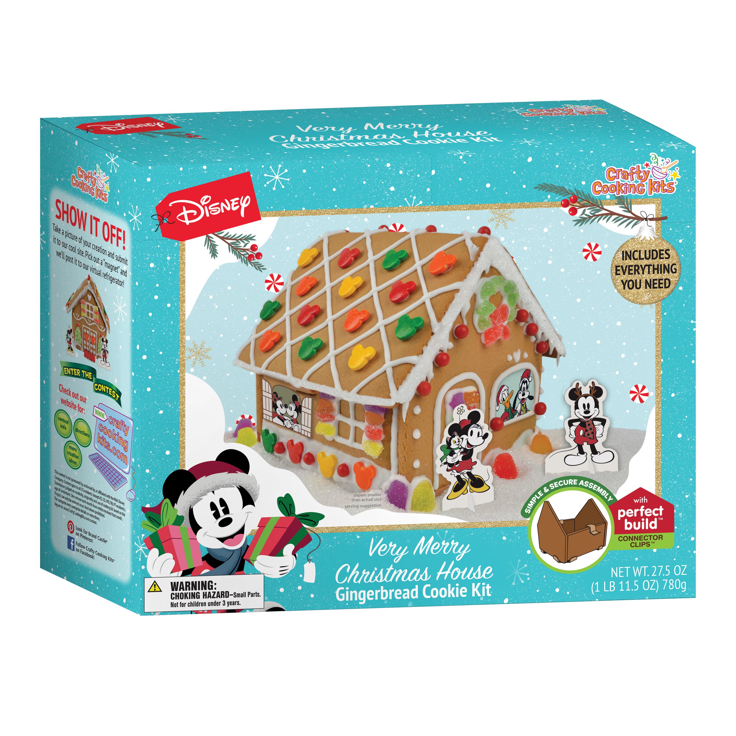Disney Very Merry Christmas House Gingerbread Cookie Kit - Shop Cookies ...