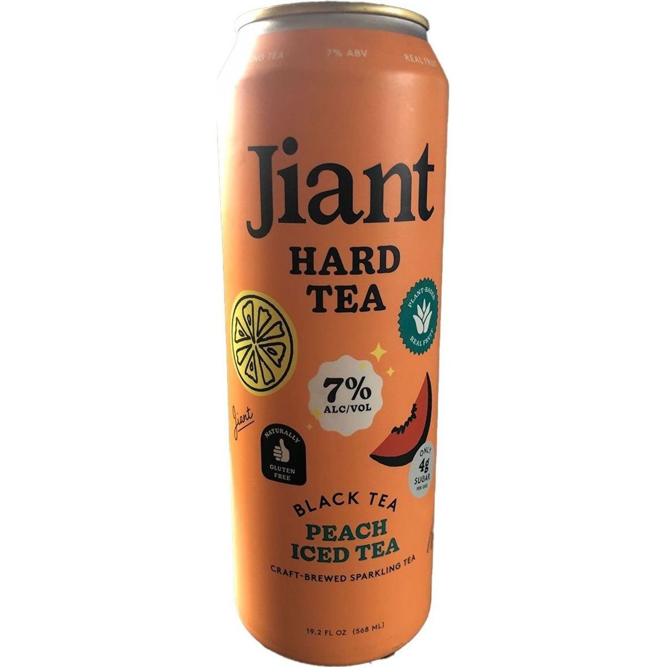 Jiant Peach Hard Iced Tea Can - Shop Malt beverages & coolers at H-E-B