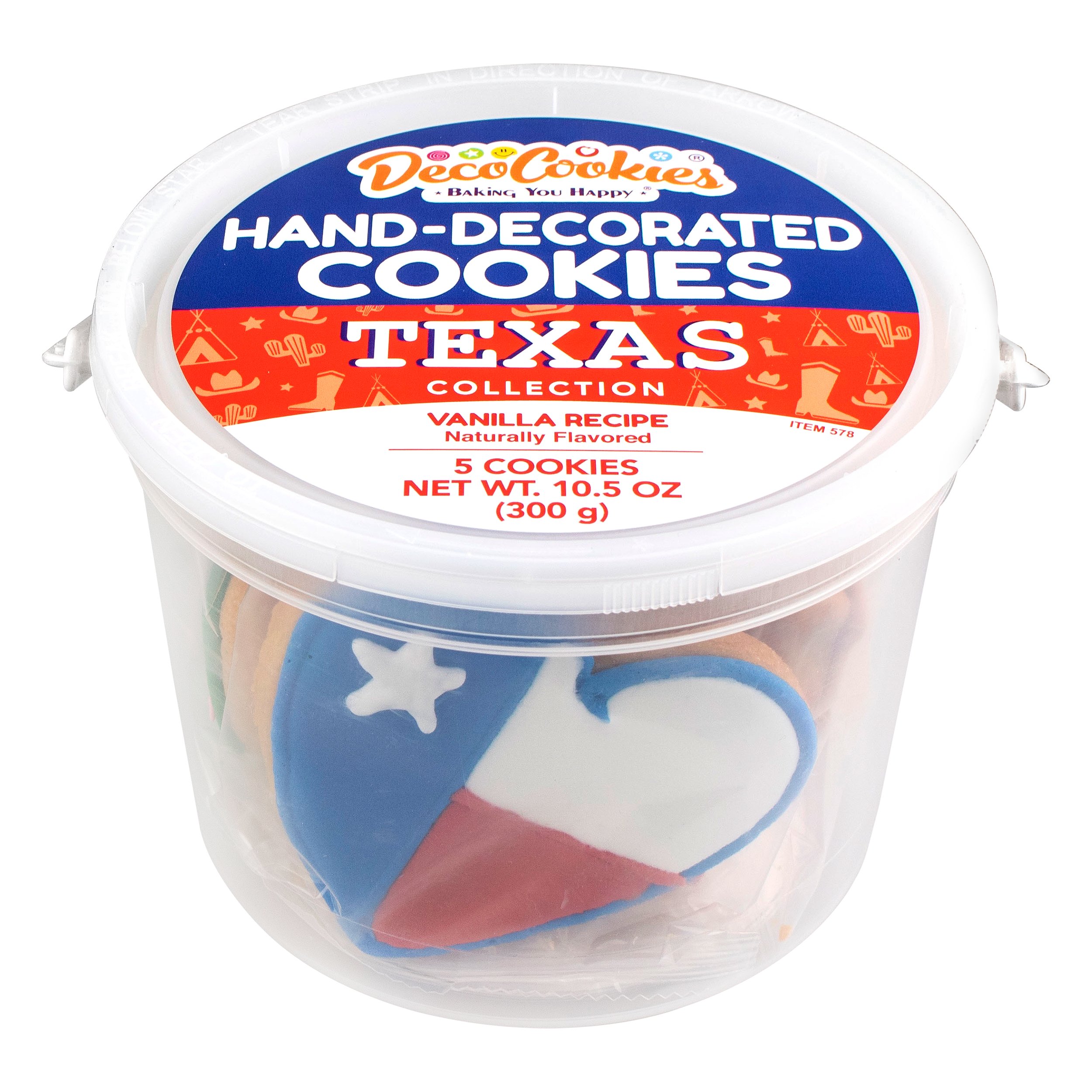Deco Cookies Texas Hand-Decorated Cookies - Shop Cookies at H-E-B