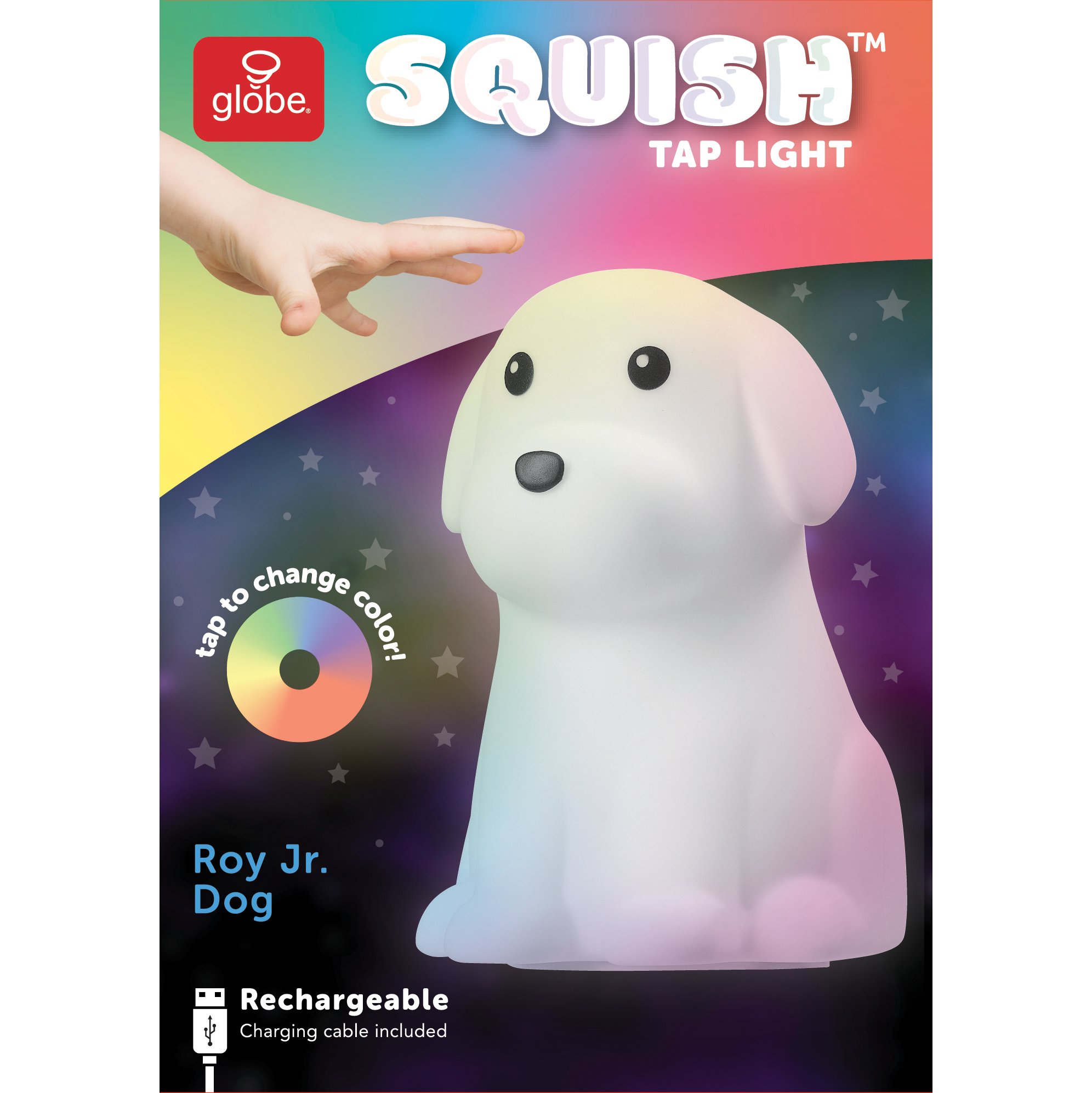Globe Squish Roy Jr. Dog Silicone Tap Light - Shop Lamps & lights at H-E-B