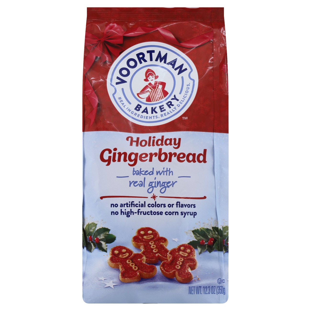 Voortman Holiday Gingerbread Cookies - Shop Cookies at H-E-B