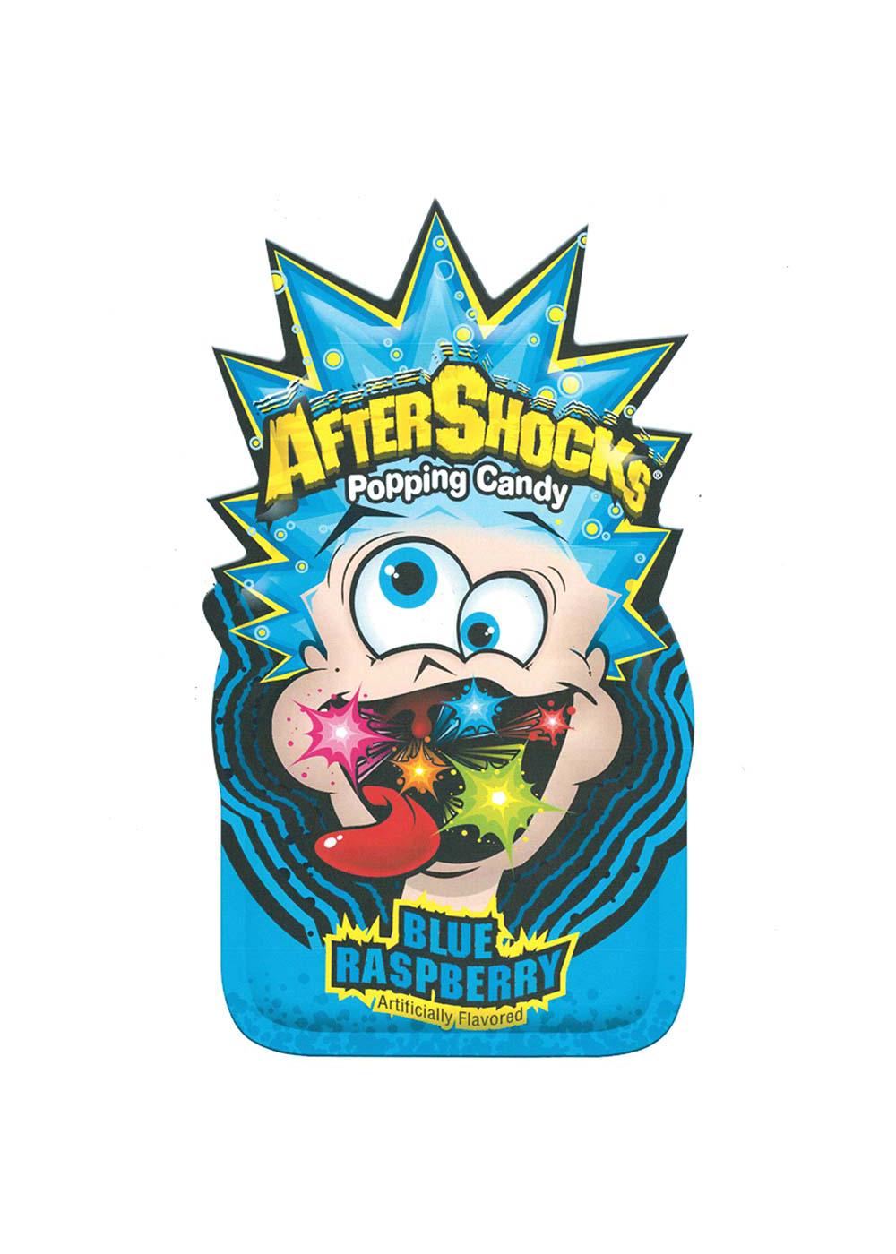 Aftershocks Blue Raspberry Popping Candy - Shop Candy at H-E-B