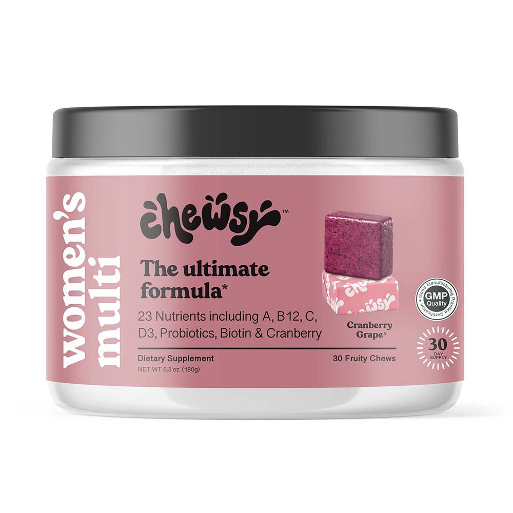 Chewsy Women's Multivitamin Chews - Cranberry Grape - Shop ...