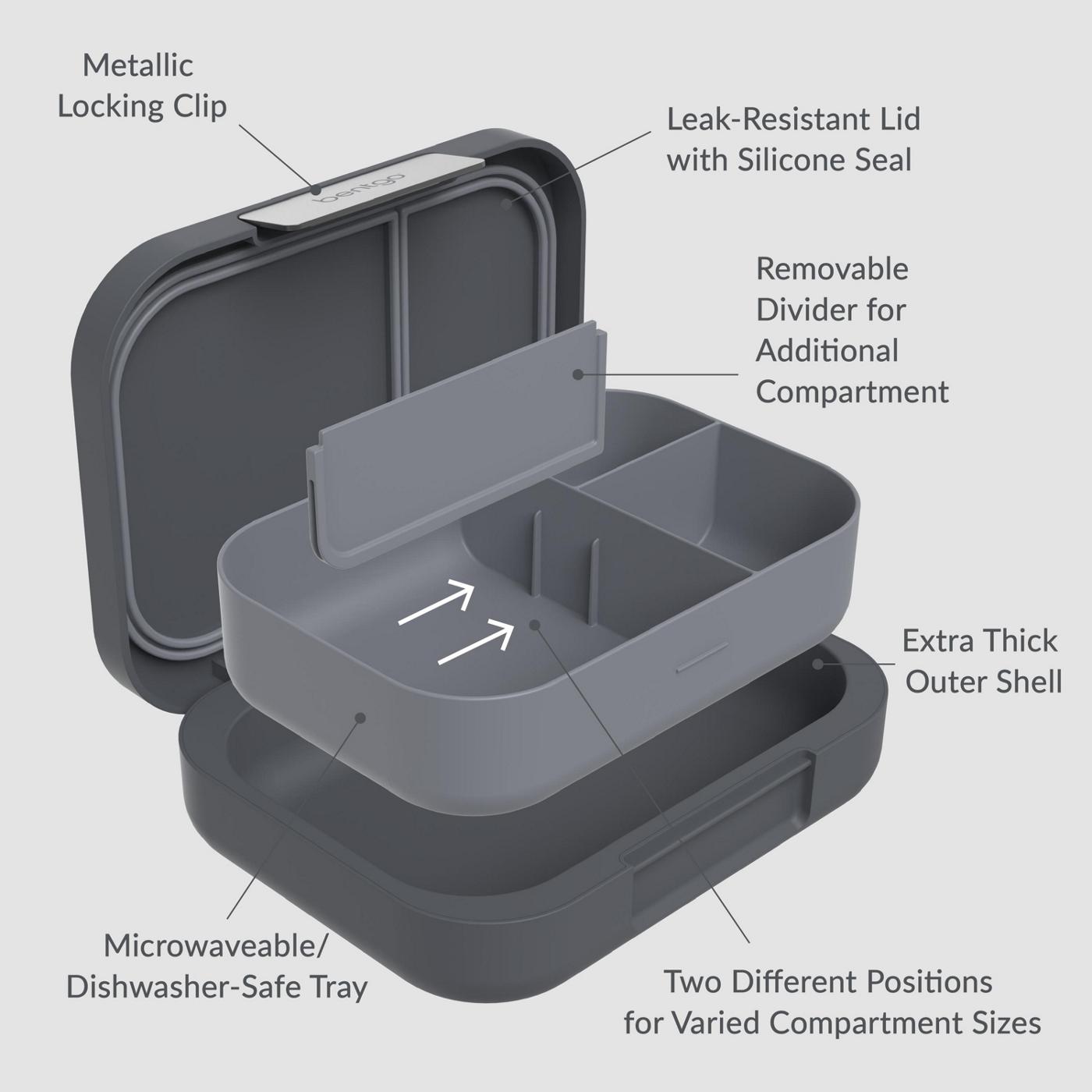 Bentgo Modern Lunch Box - Dark Gray - Shop Food storage at H-E-B