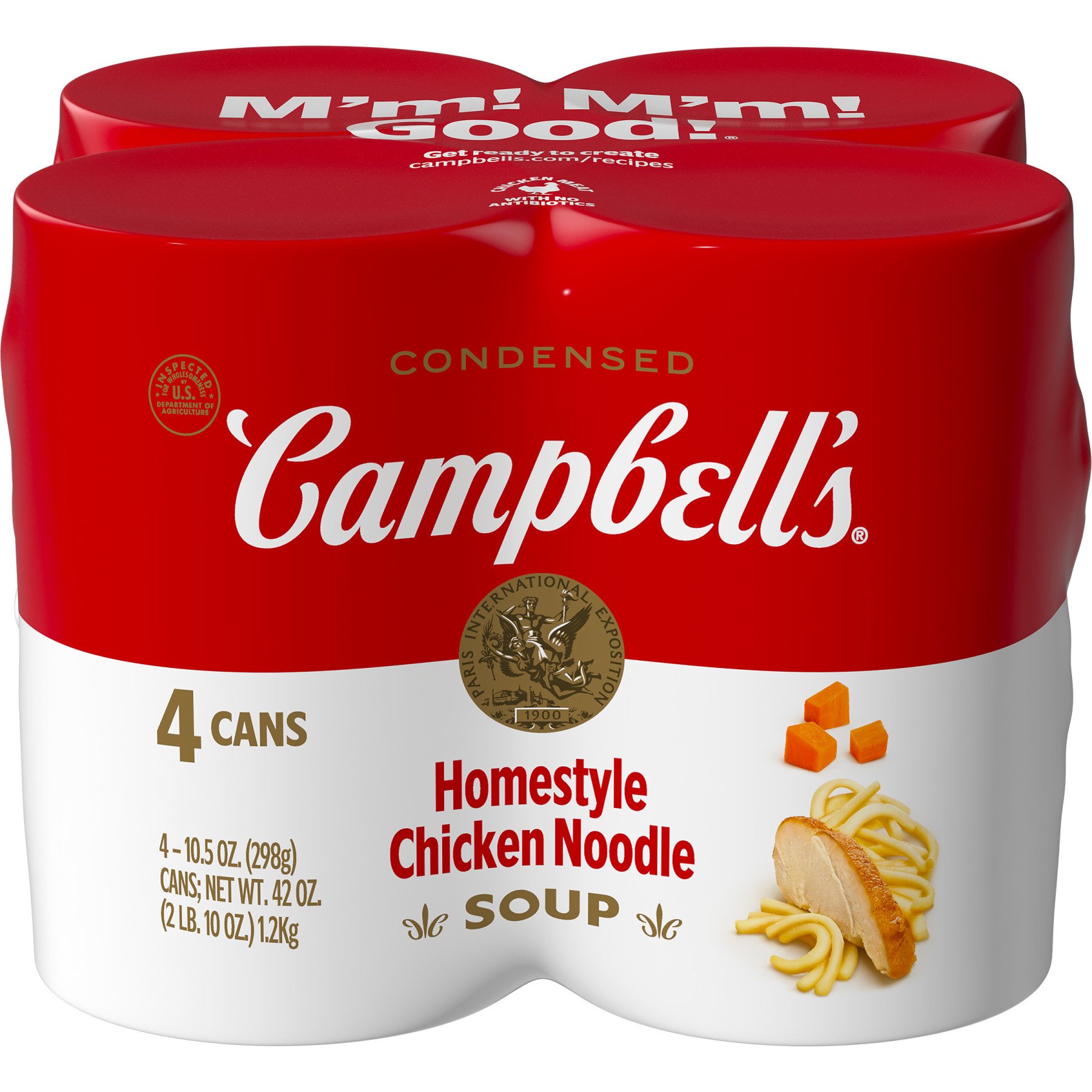 Campbell's Condensed Homestyle Chicken Noodle Soup - Shop Soups & chili at H-E-B