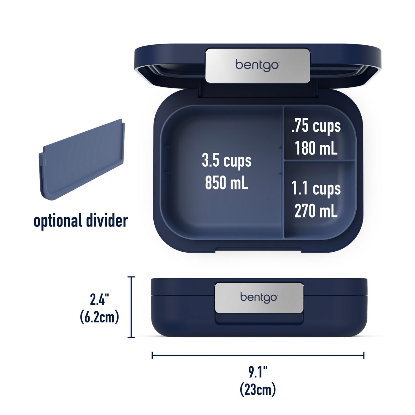 Bentgo Modern Lunch Box - Navy - Shop Food storage at H-E-B