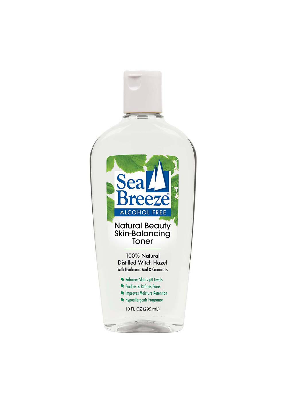 Sea Breeze Natural Beauty Skin-Balancing Toner - Shop Facial cleansers ...